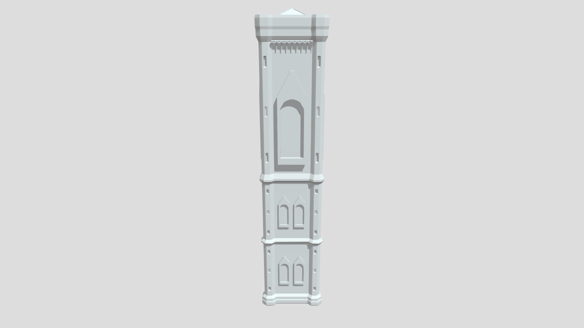 Toren 3DSMAX - 3D model by SemMeurs [ec130ca] - Sketchfab