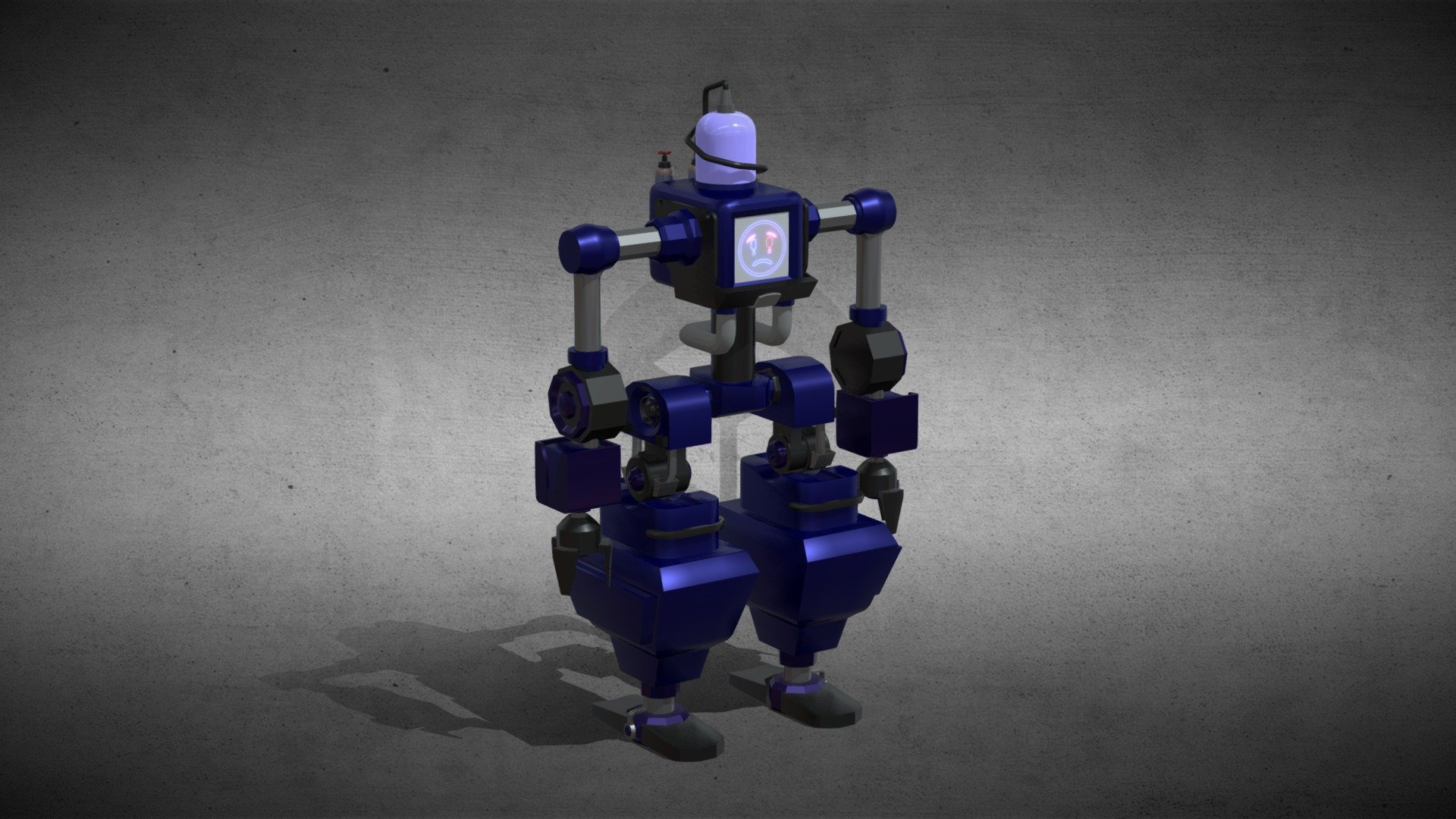 Oxygen_Robot - 3D model by Uğur Yakışık (@UgurYksk) [ec13fd6] - Sketchfab
