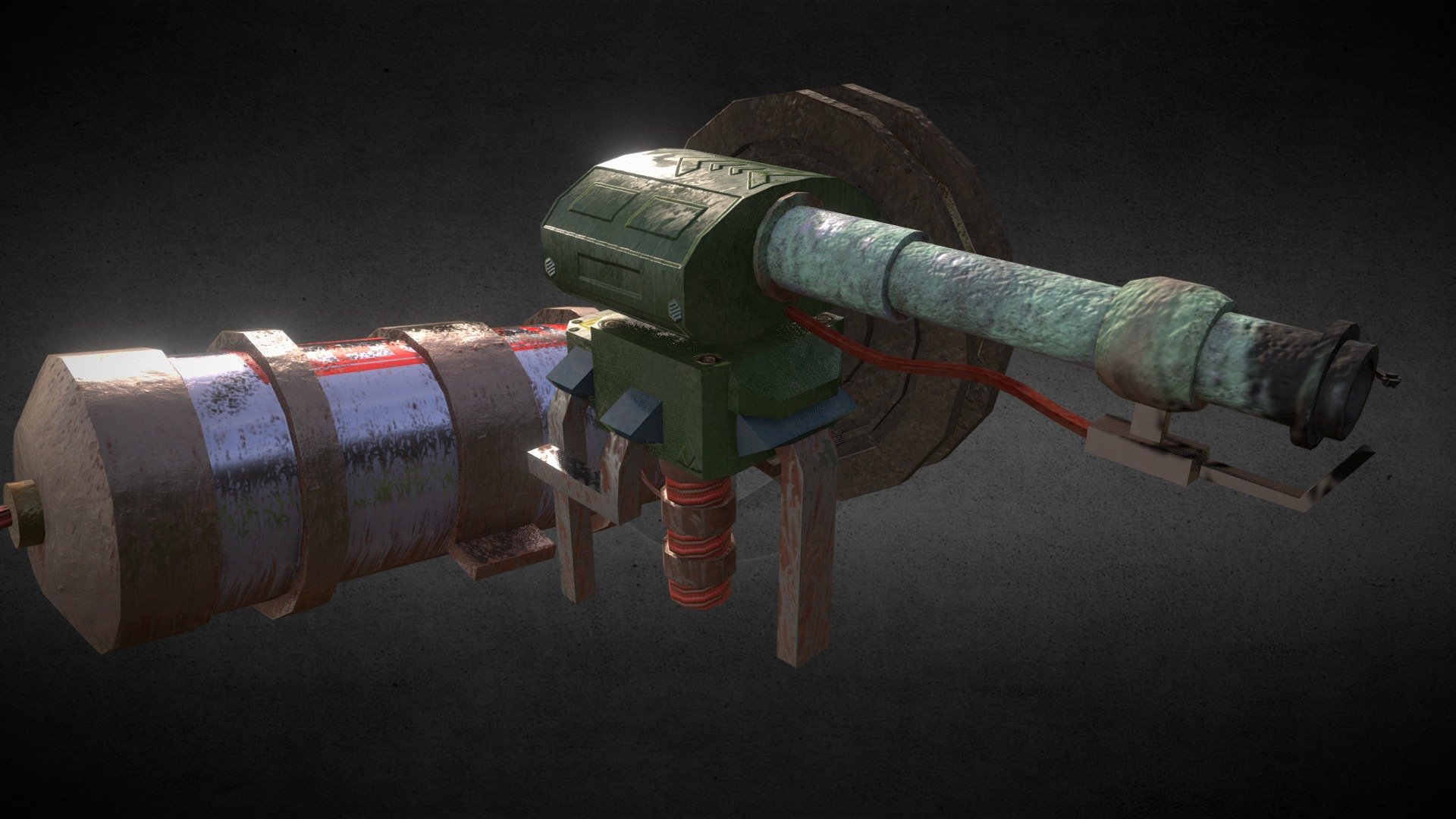 Plasma Thrower - 3D model by William J. Haney (@WilliamJHaney) [ec1476d ...