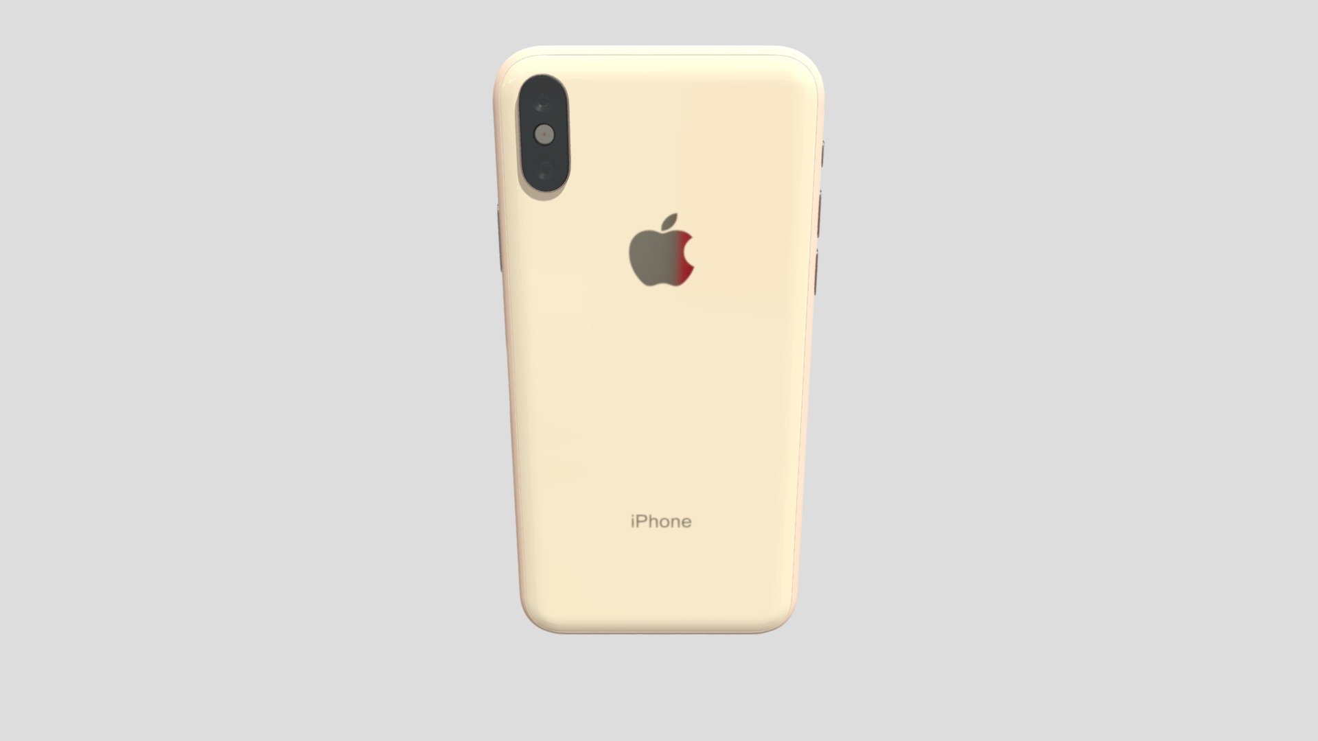 iPhone XS Max Gold - 3D model by VrStore [ec149b1] - Sketchfab