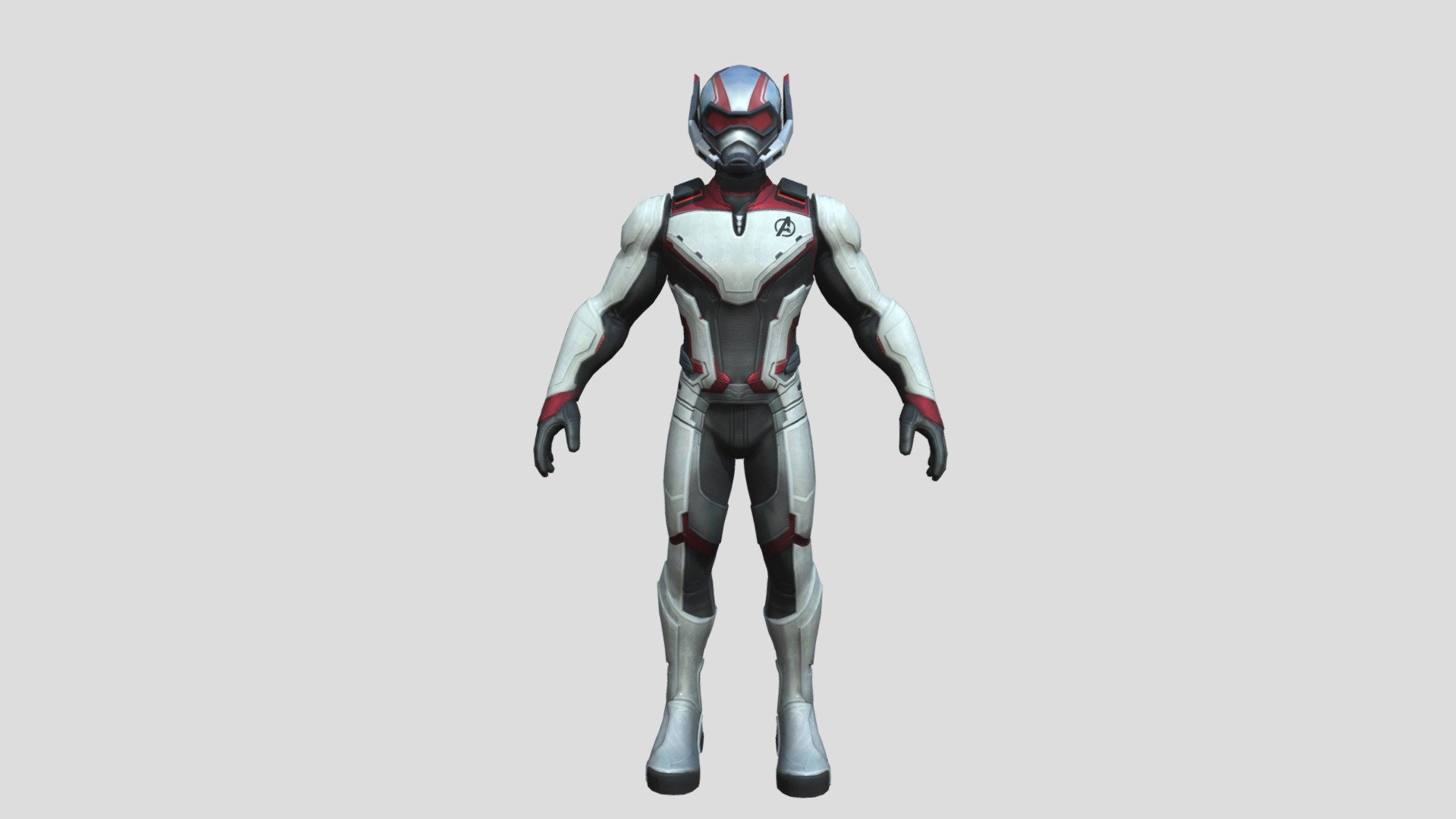 Ant-Man (Textured) (Rigged) - 3D model by 3D MODELS (@3dworldz ...