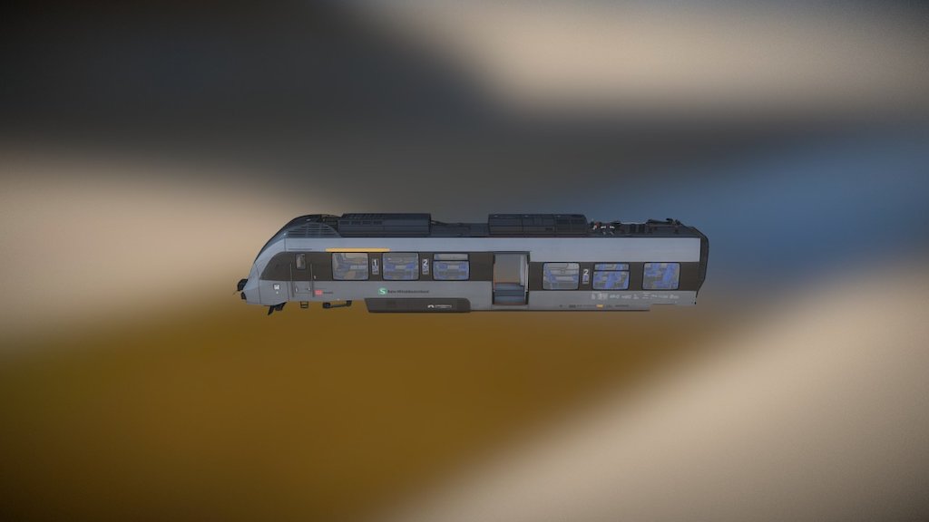 Talent2 S-Bahn Leipzig Full - 3D model by greenpine [ec158ac] - Sketchfab
