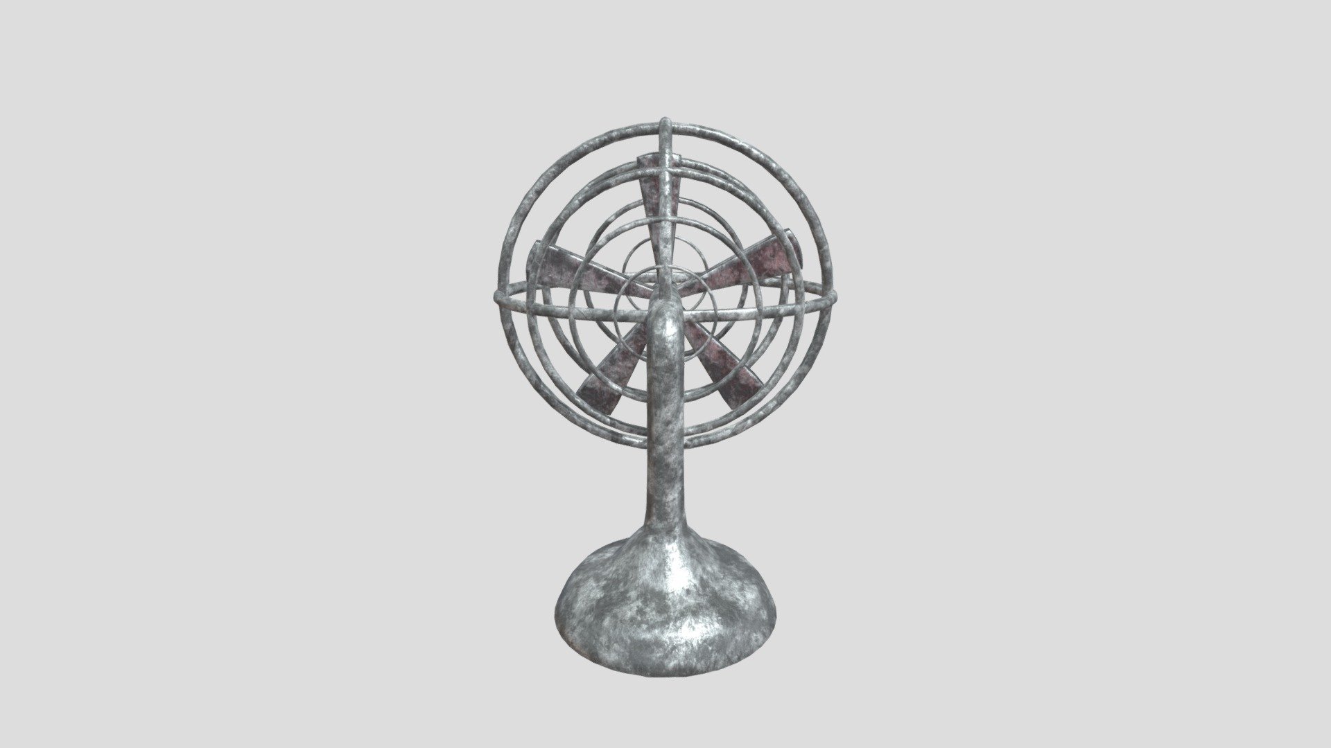 Old Rusted Fan - 3D model by MollyBadger (@EeffReff) [ec18404] - Sketchfab