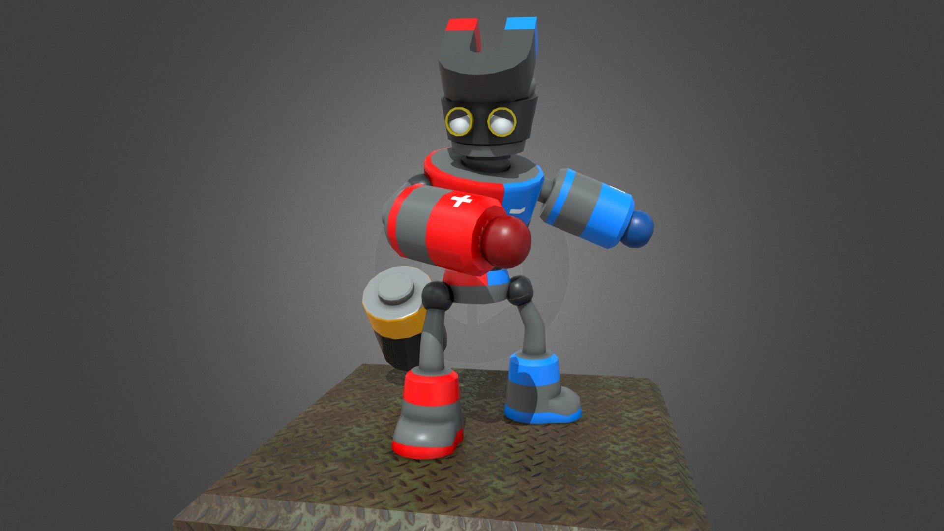 Mag Robo - 3D model by Pavel.Kozulya [ec18bd8] - Sketchfab