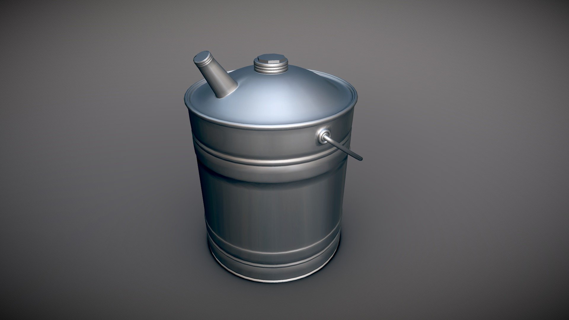 bidon d'essence test - 3D model by youssef ben ammar (@777Solar ...