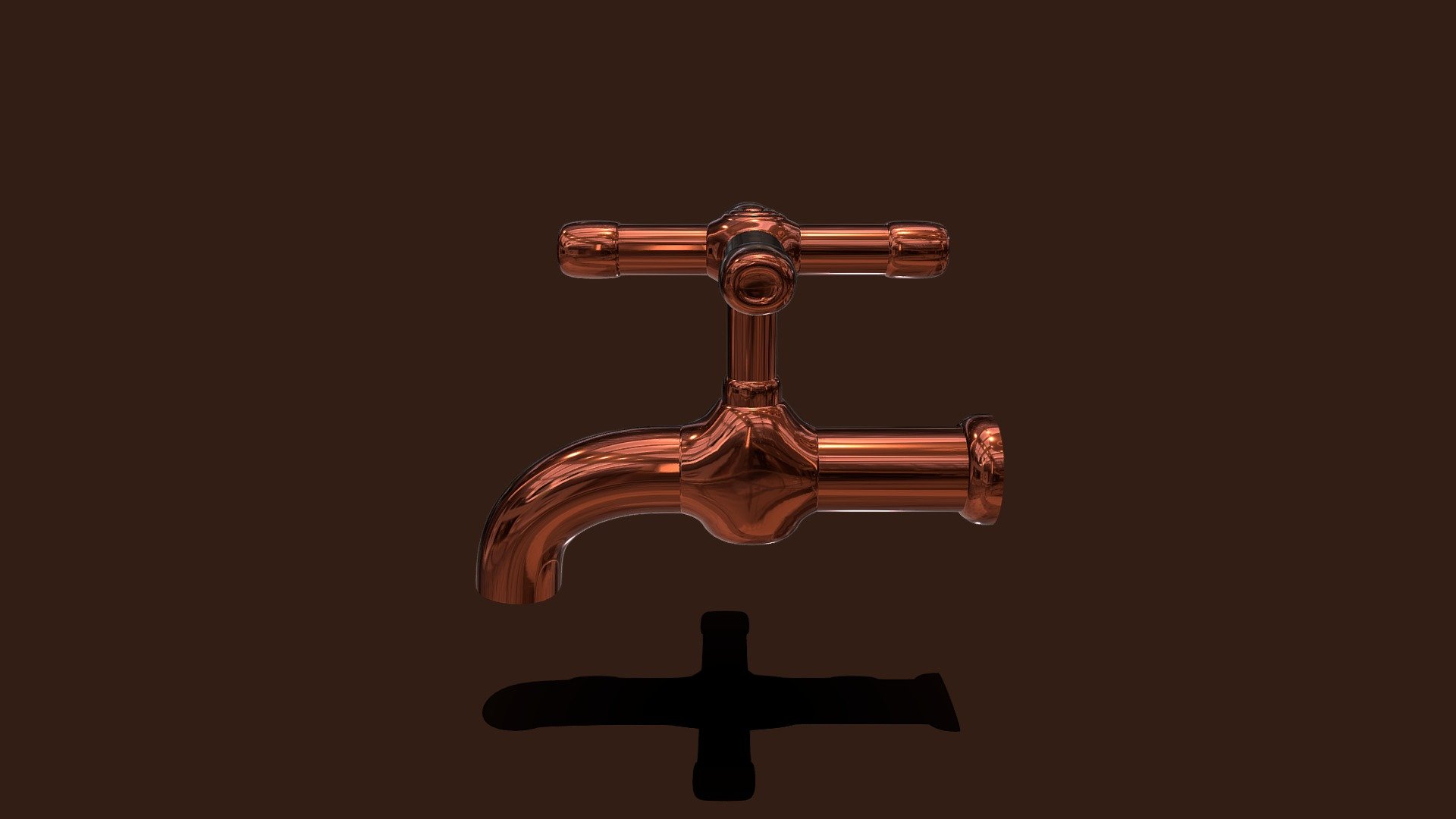 Copper tap - Download Free 3D model by conEspinoza [ec1db37] - Sketchfab