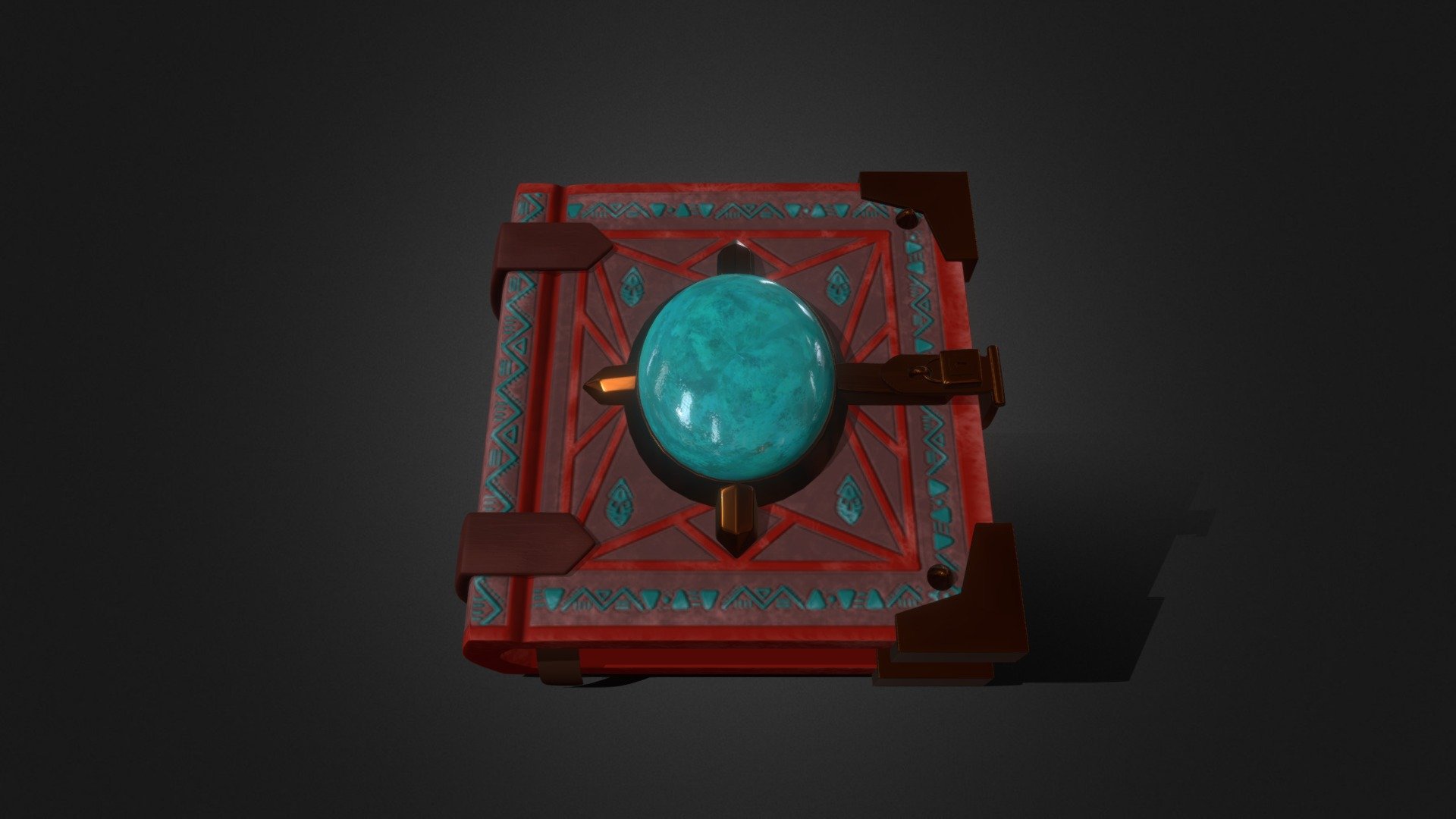 SpellBook - 3D model by Miwaks [ec1ffcc] - Sketchfab