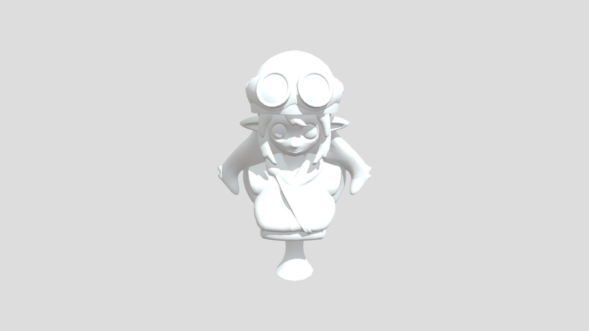 Made In Abyss Character Concept Bust Low Poly - 3D model by sskirsch ...