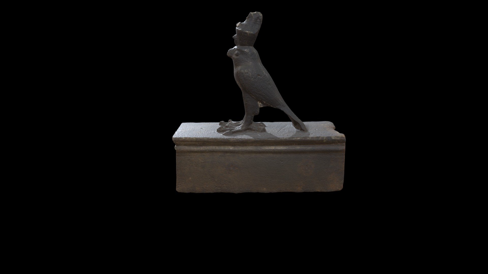 Animal Coffin with Horus figurine - Download Free 3D model by Harvard ...