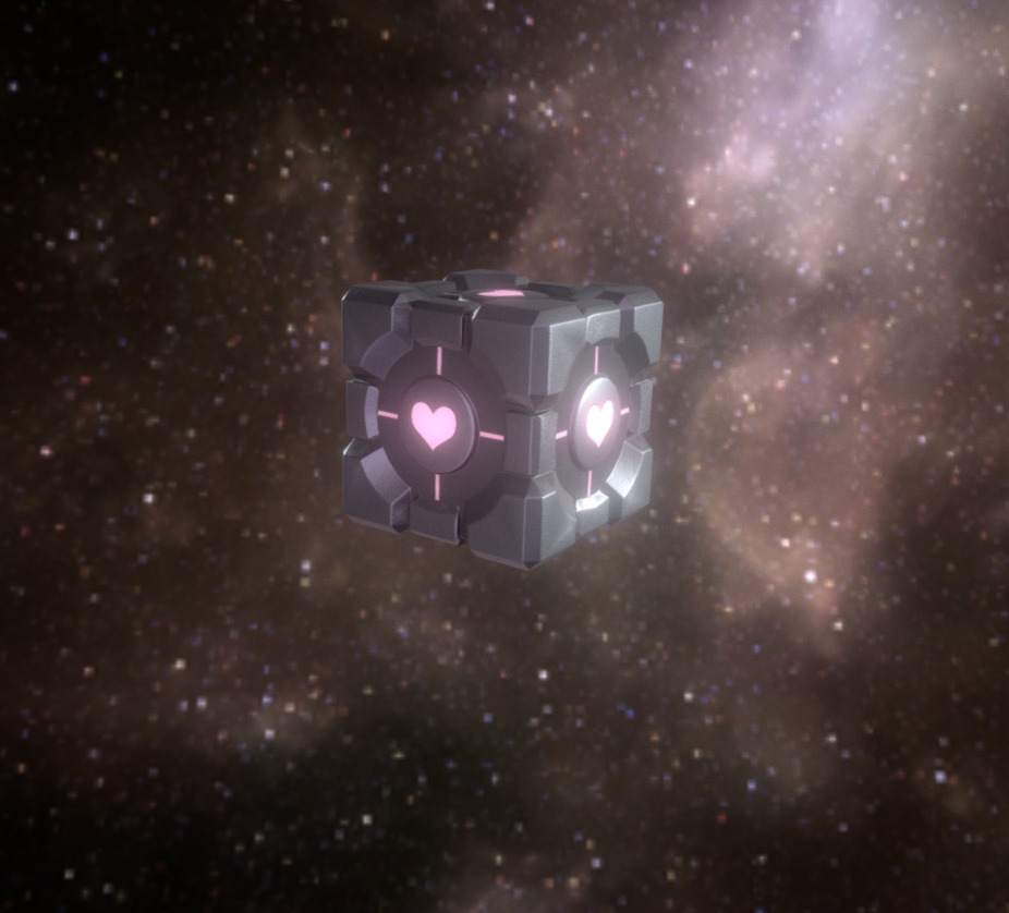 CompanionCube - 3D model by artst0731 [ec23860] - Sketchfab