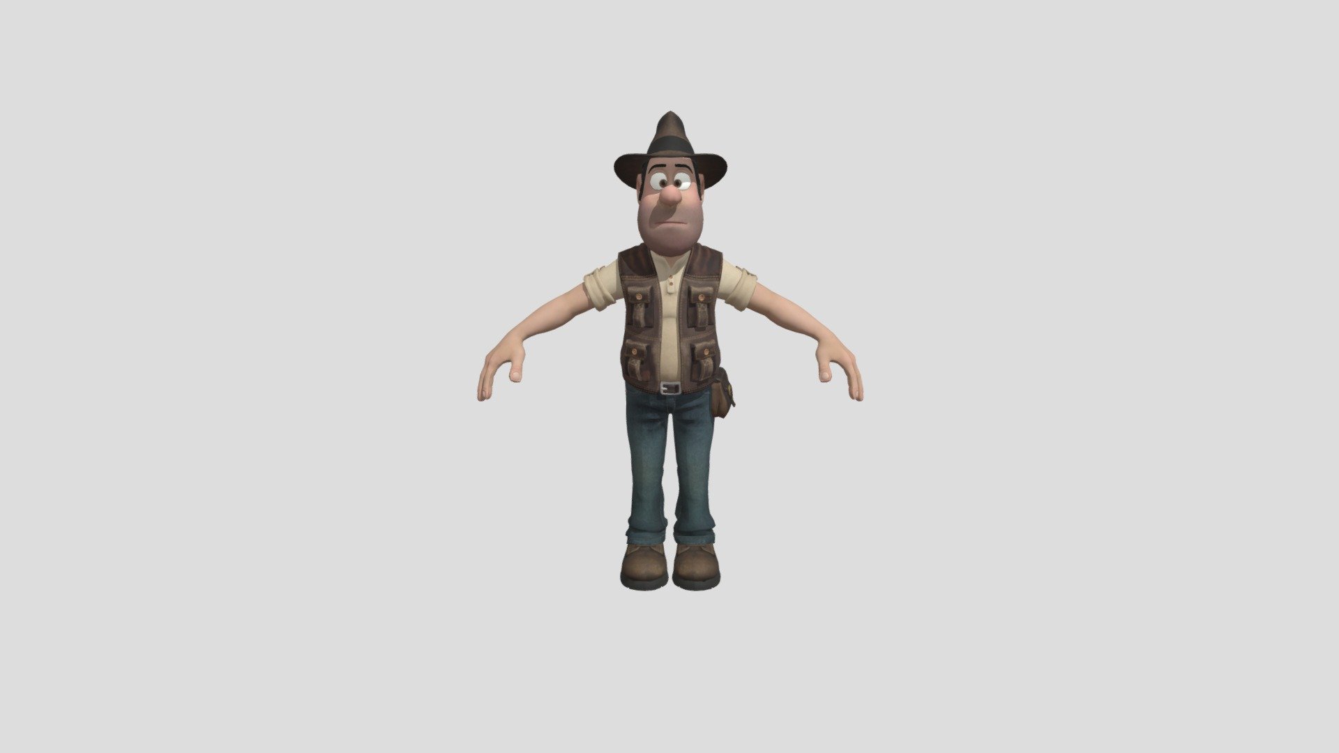Tadeo Rig - Tad And The Lost Explorer - Download Free 3D model by ...
