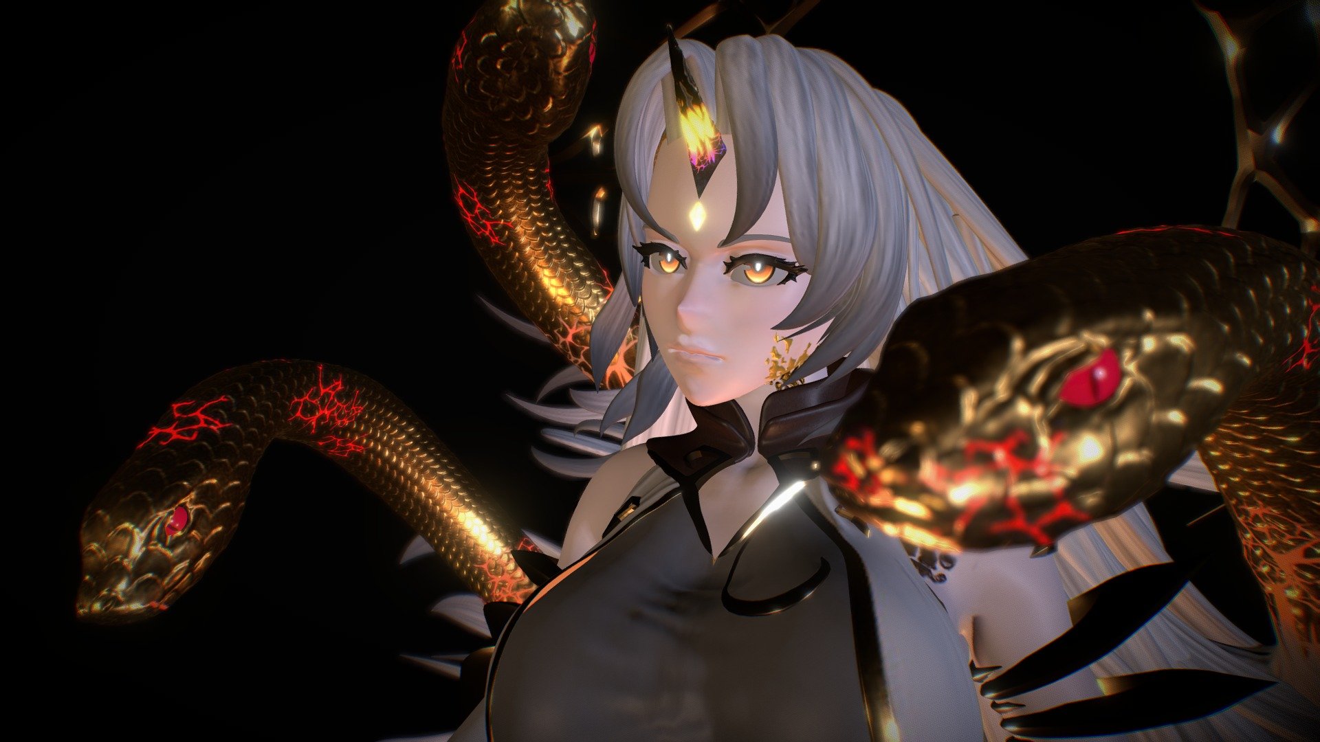 GULLVEIG FIRE EMBLEM HEROES + 3DPRINT - 3D model by Kwaack [ec25e4c ...