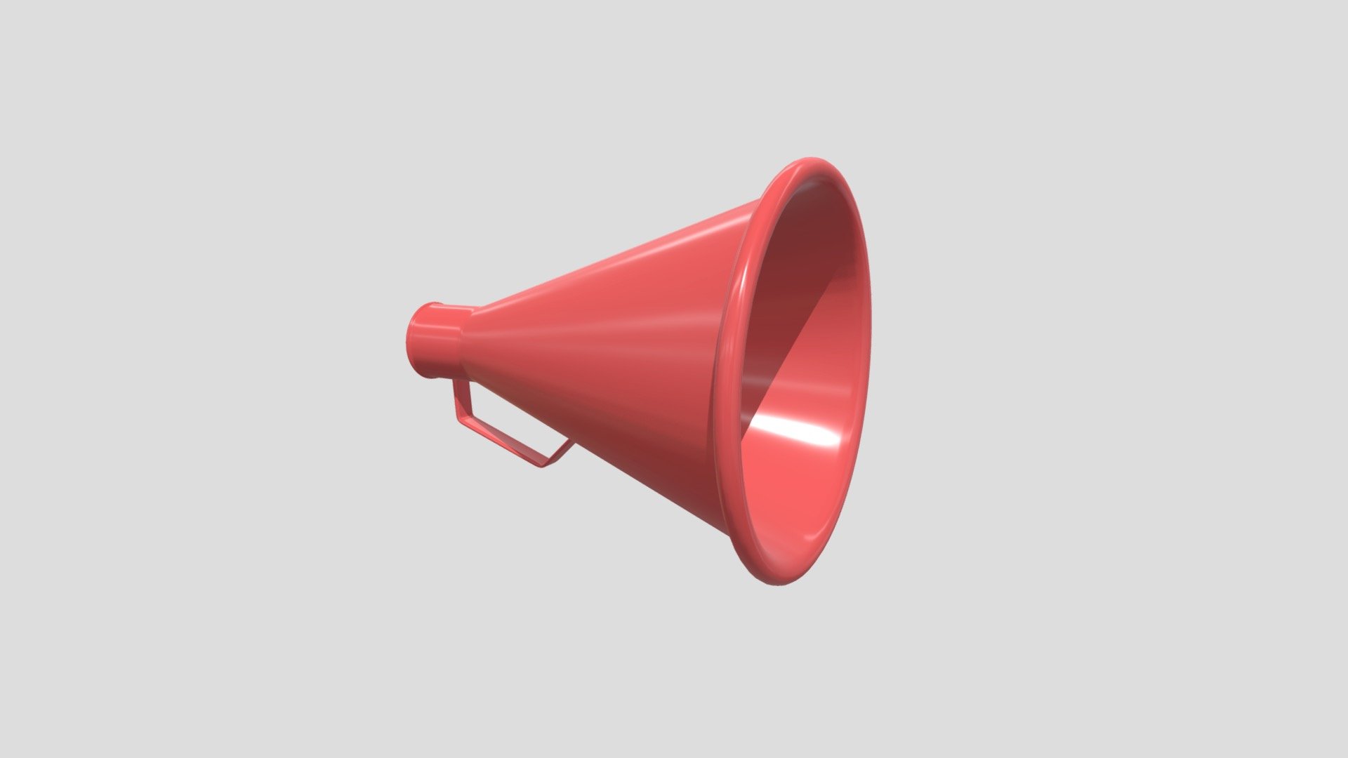 Megaphone - Buy Royalty Free 3D model by Ed+ (@EDplus) [ec27004 ...