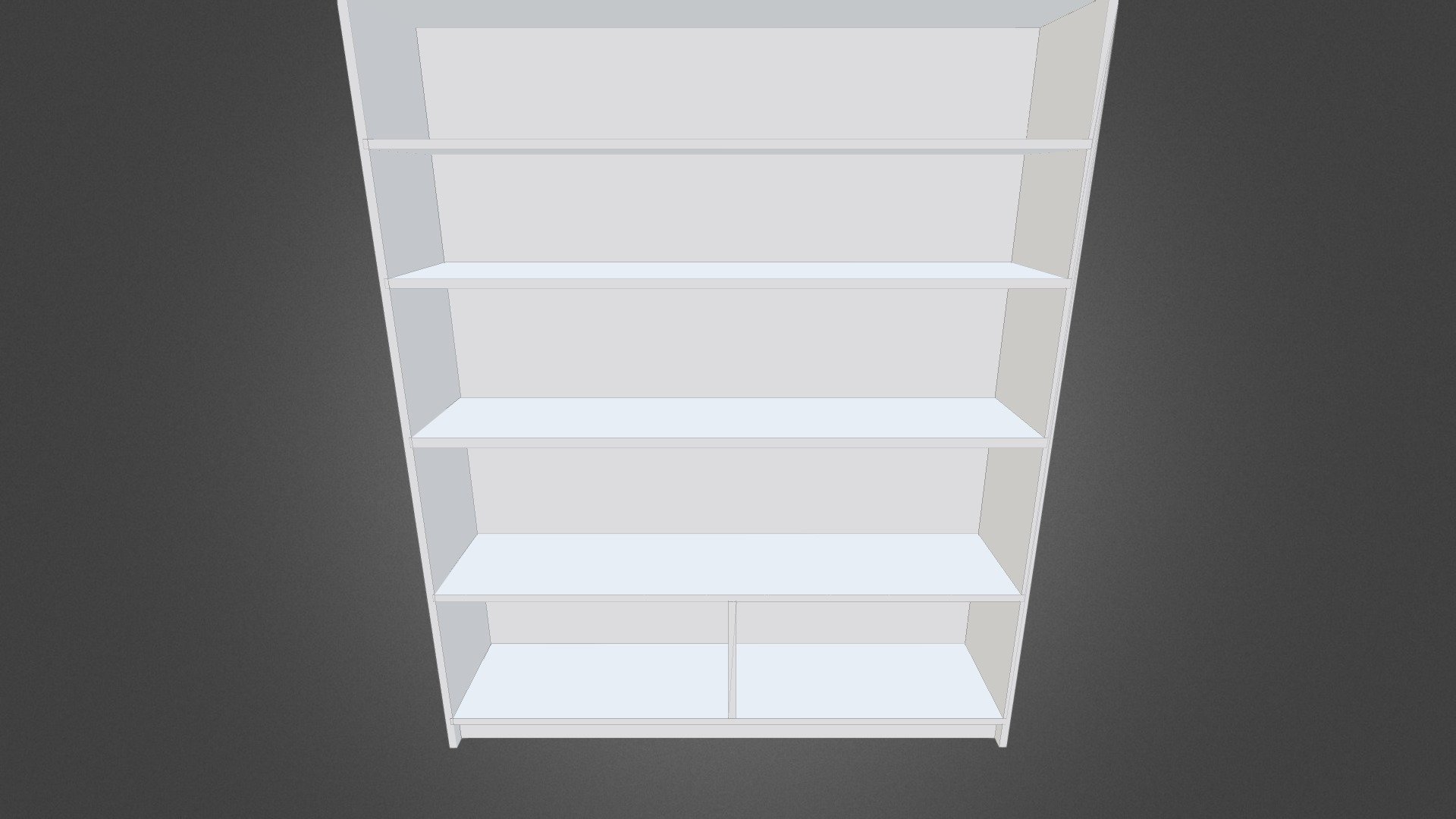 Shelf BASIC - 3D model by tintedglass [ec272d1] - Sketchfab