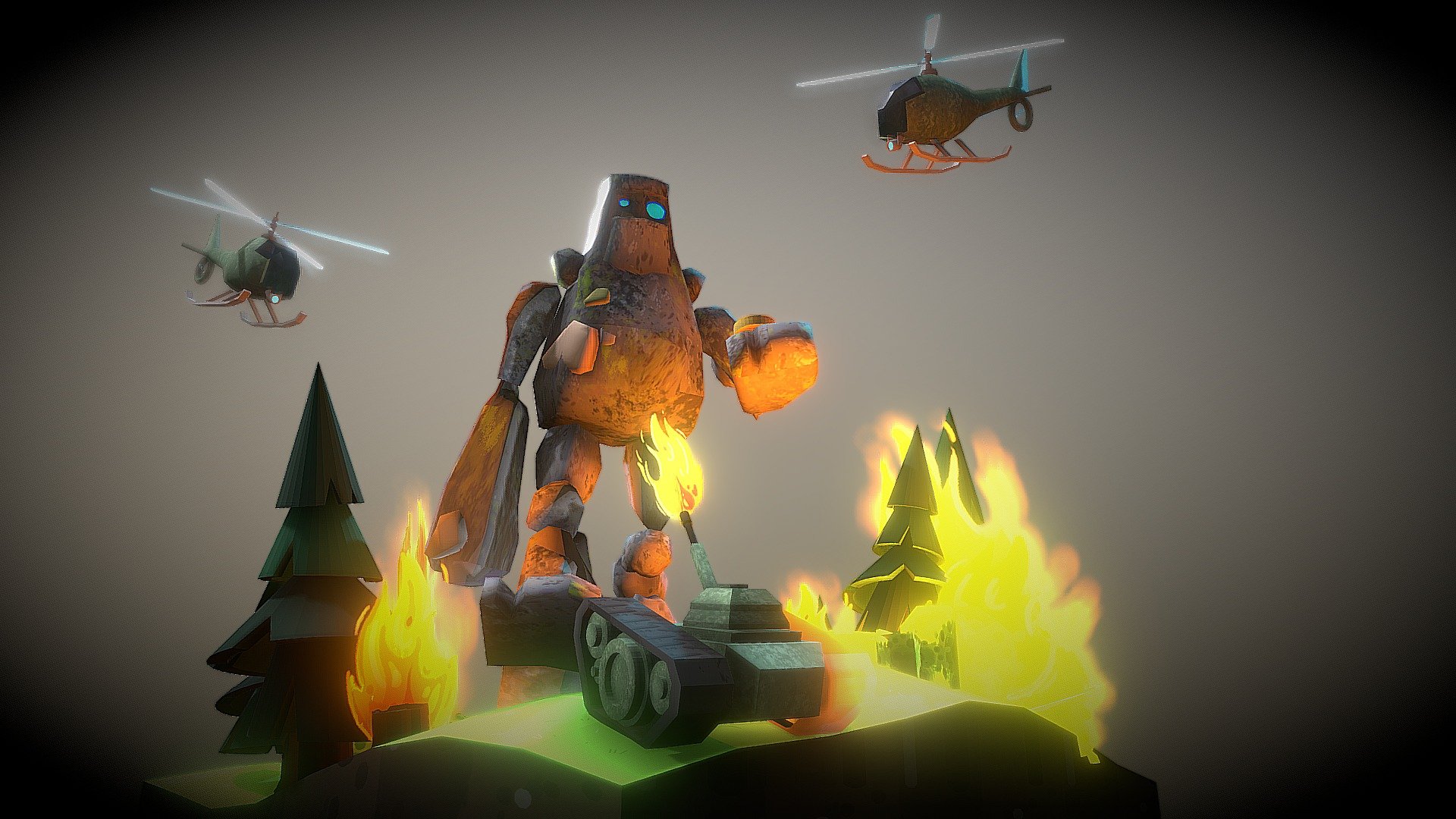 Cubeworld 2.0 - 3D model by willem12375 [ec28110] - Sketchfab