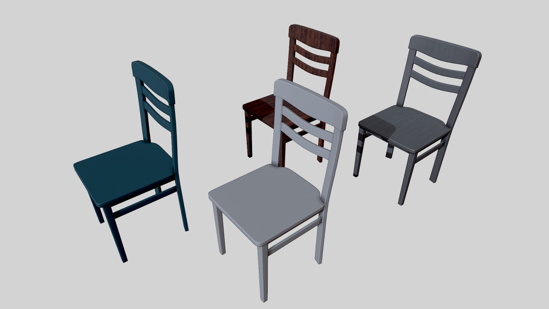 Kitchen chairs - 3D model by NikiYani [ec2879b] - Sketchfab
