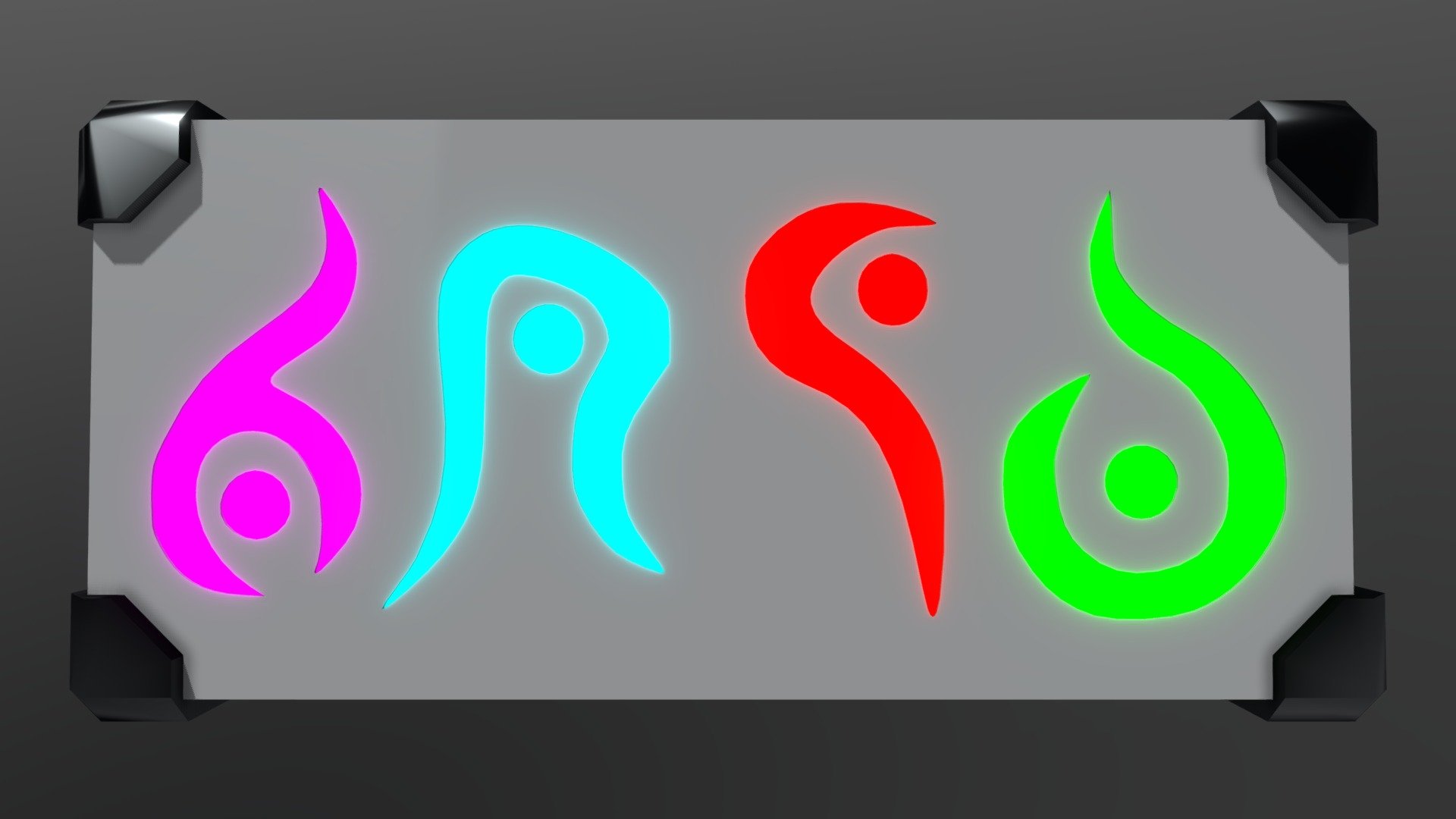 Proto Realm System Symbols - 3D model by Neo Hazard Games (@Neo-Hazard ...