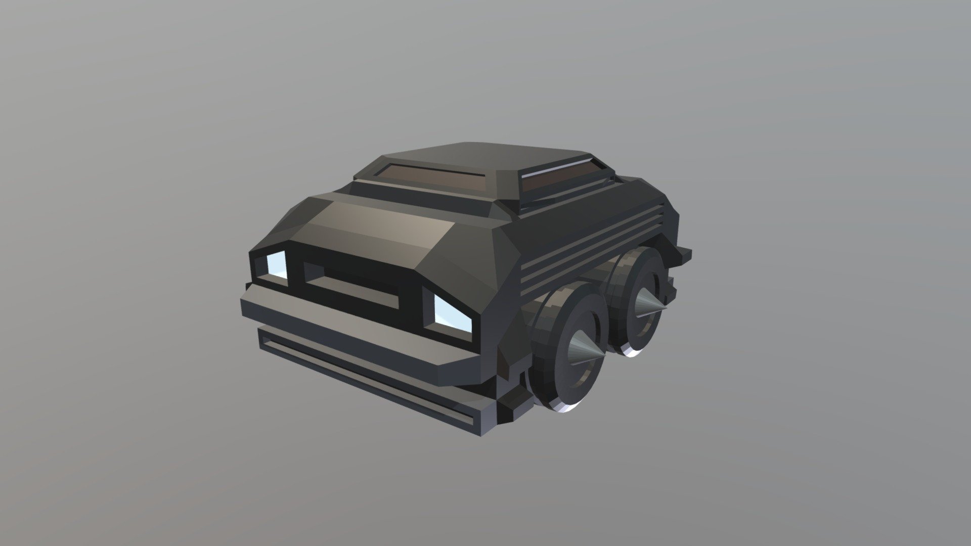 Low Poly Small Car - Download Free 3D model by The Mighty Cube (@the ...