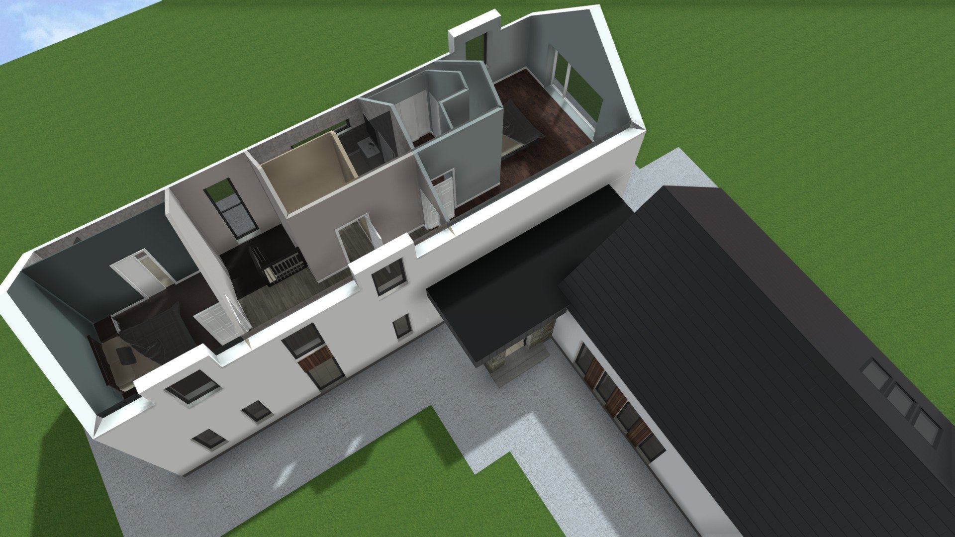 Coll House - 1st Floor - 3D model by Virtual Teic (@dyb) [ec29044 ...