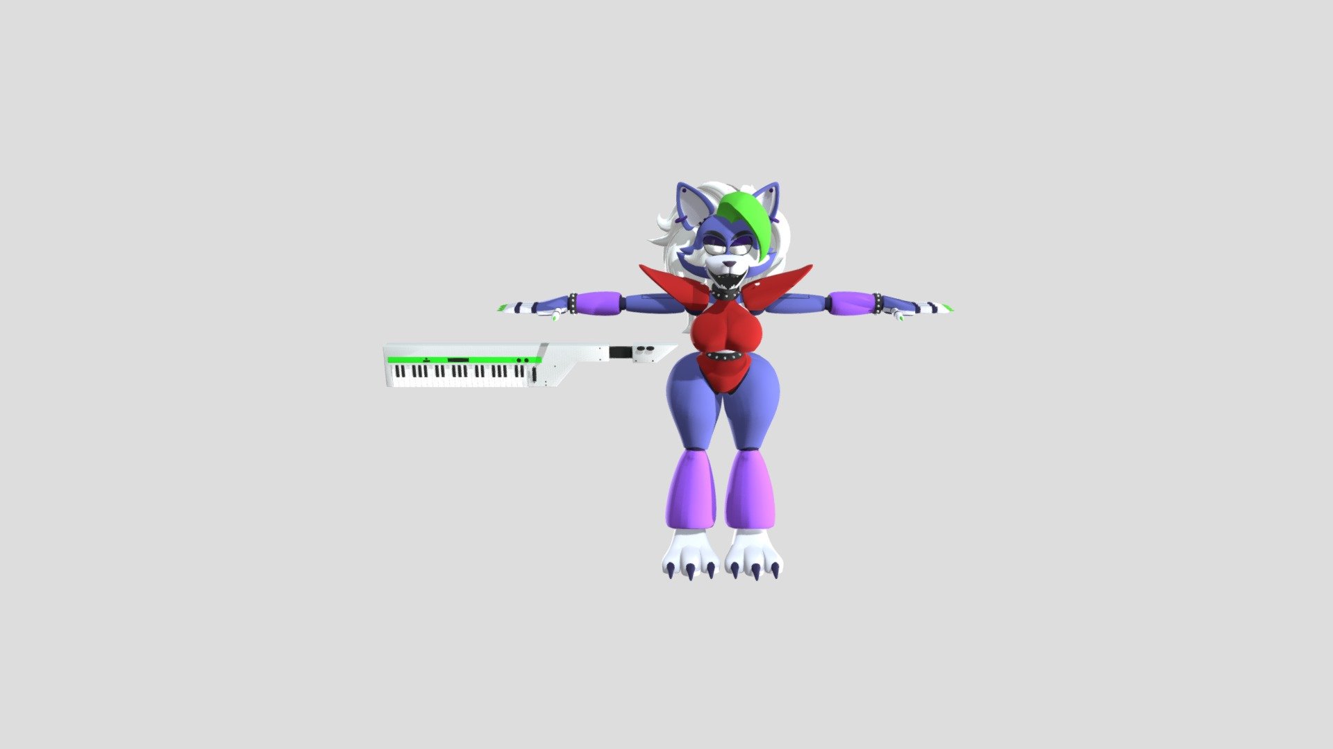 Roxy V2 - Download Free 3D model by random guy (@carambaah85) [ec29a95 ...
