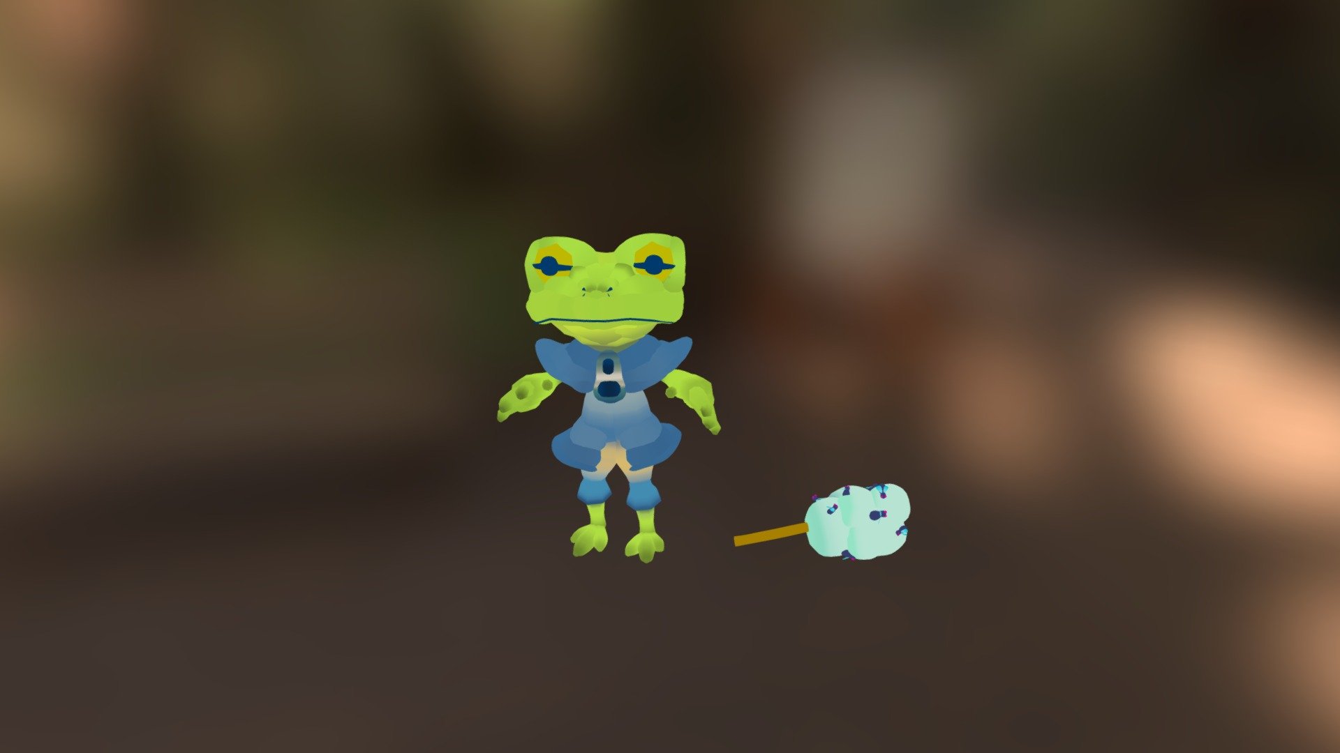 Noble Frog Kid - Crying - 3D model by theblackdoor [ec2a46e] - Sketchfab
