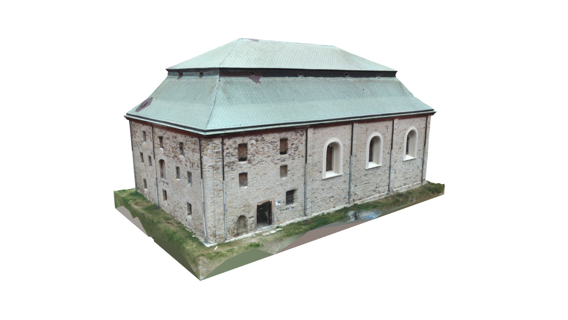 Synagogue Przysucha - Poland - 3D model by Aron Mimietz (@Aron_Mimietz ...