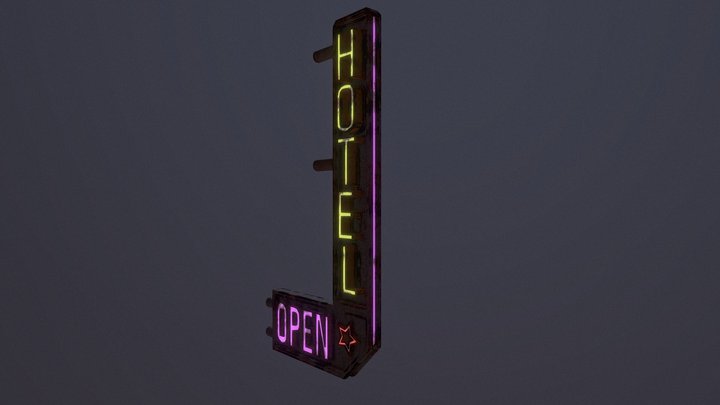 Signboard 3D models - Sketchfab