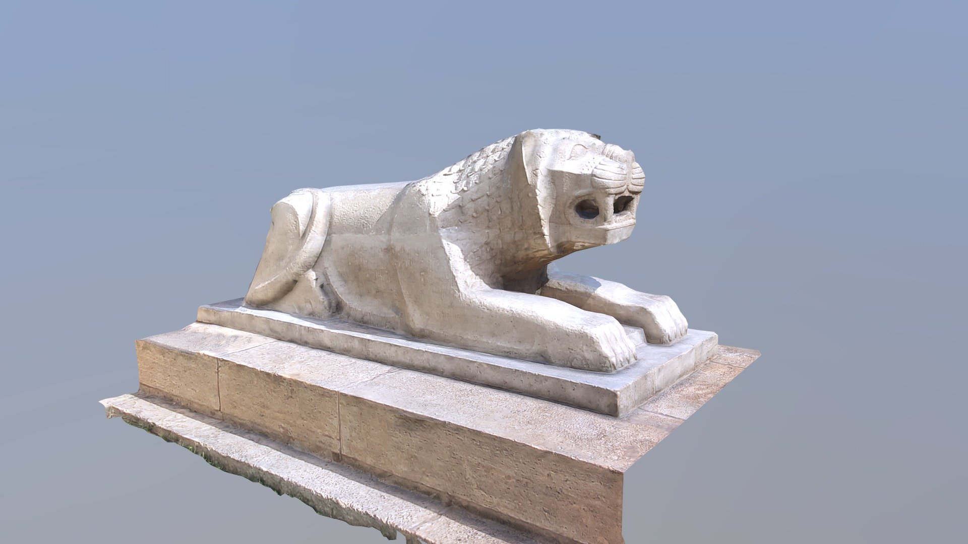ANITKABİR Aslan Heykeli - Download Free 3D model by Ali Can Meydan ...