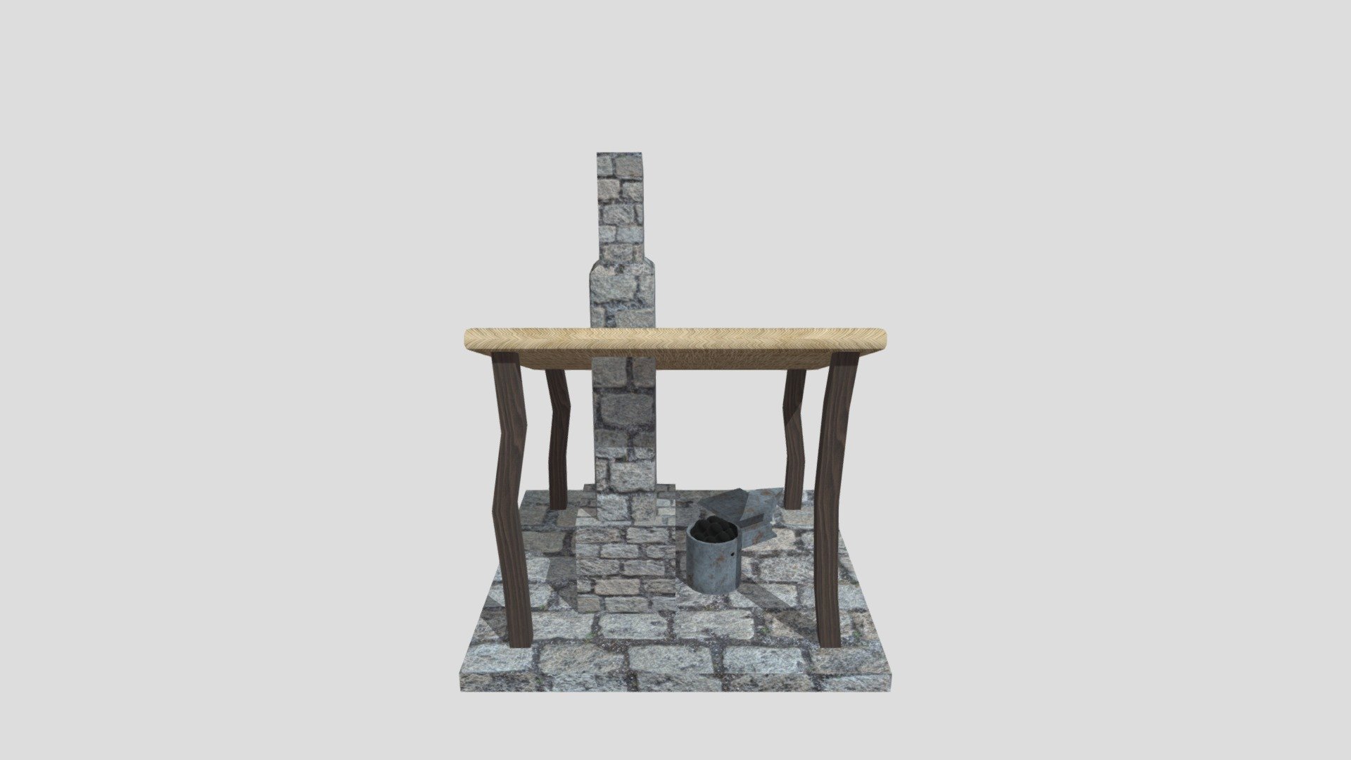 Forge - Download Free 3D model by OliverCrompton [ec2bba3] - Sketchfab