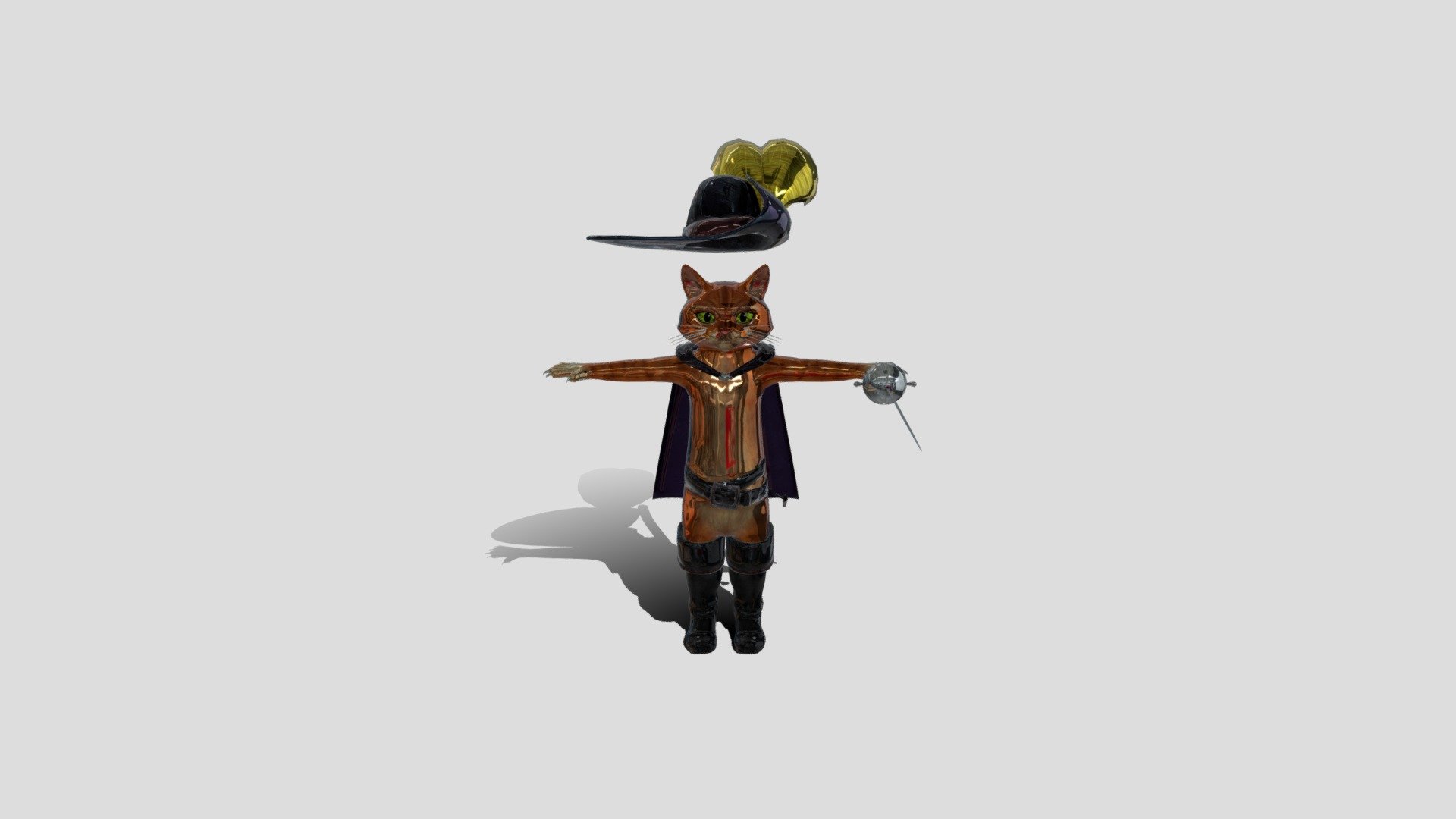 Puss No - Download Free 3D model by MARKJ1704 [ec2dfe2] - Sketchfab
