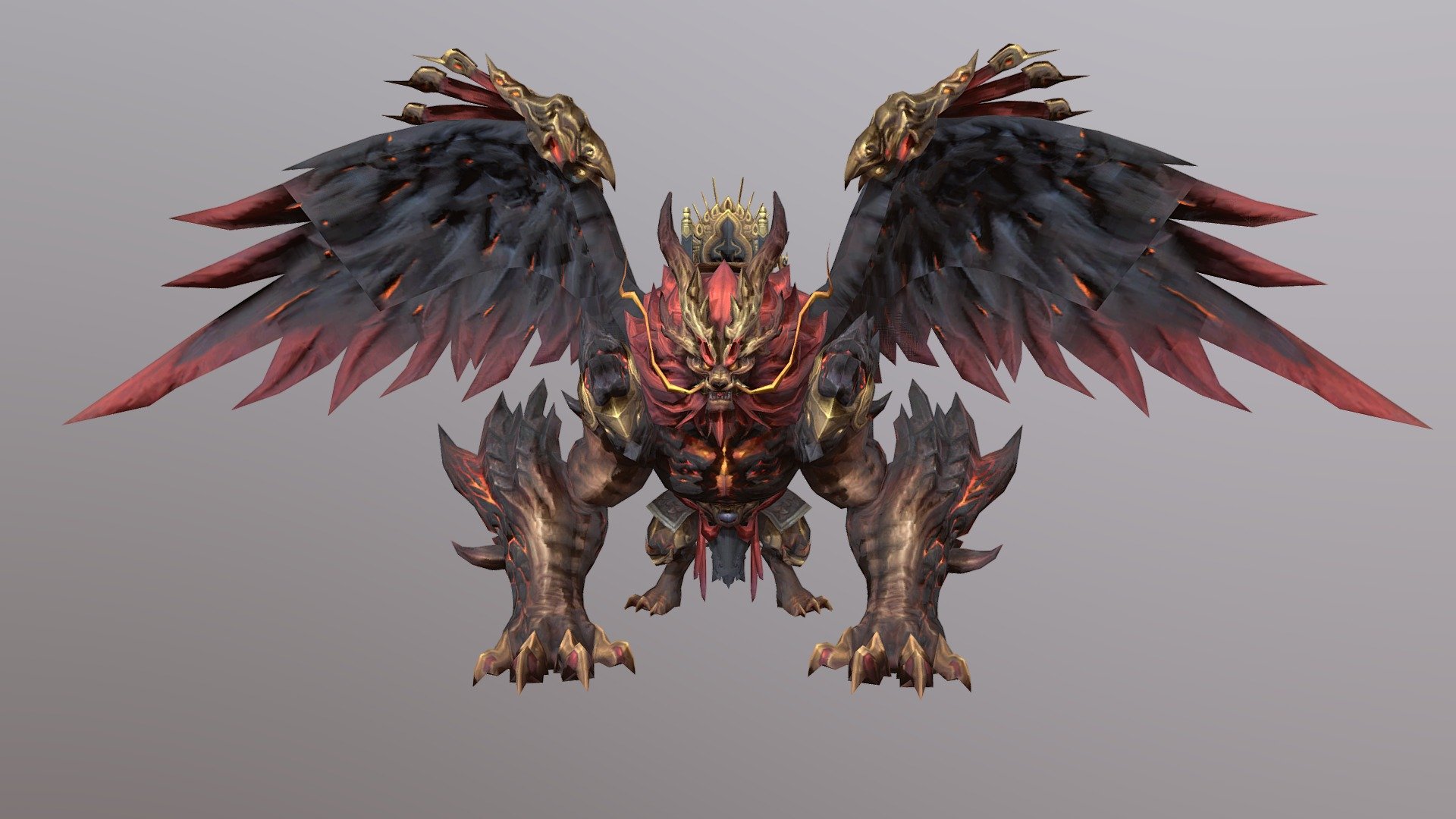 Monster Boss Head Dragon - 3D model by Ryuism (@Ryuism_) [ec2e3d5 ...