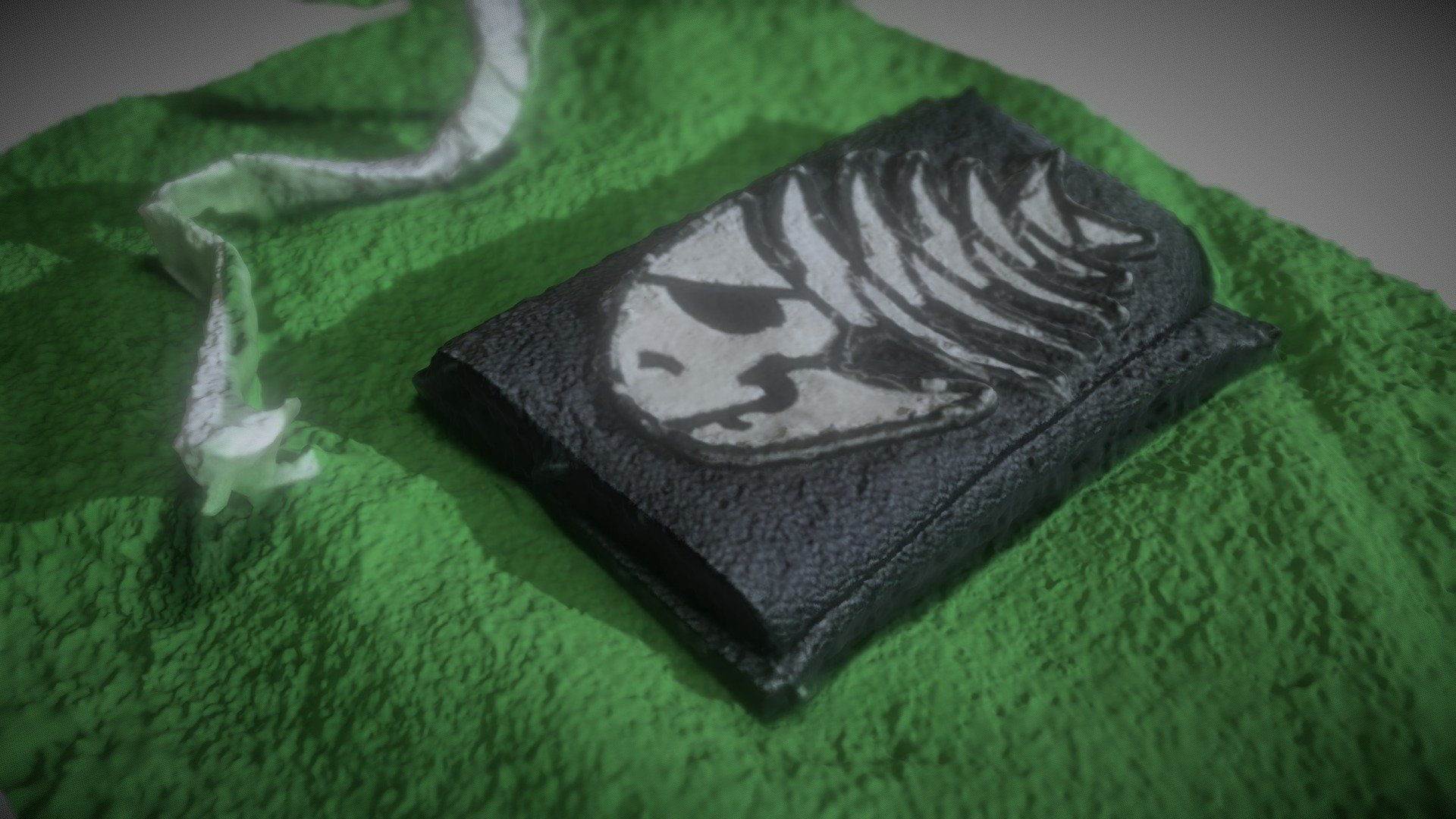 Fish Skeleton Patch Wallet - Download Free 3D model by Jake Carvey ...