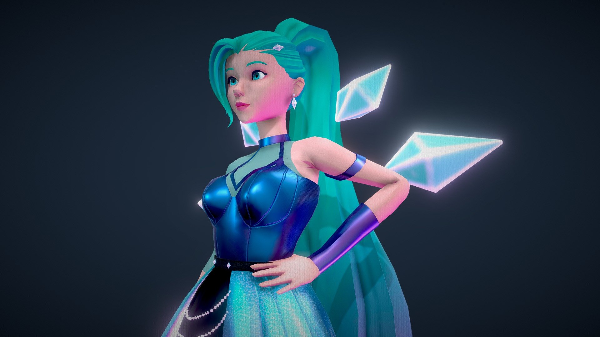 Seraphine - 3D model by Yi Shan (@EShanShani) [ec307e8] - Sketchfab