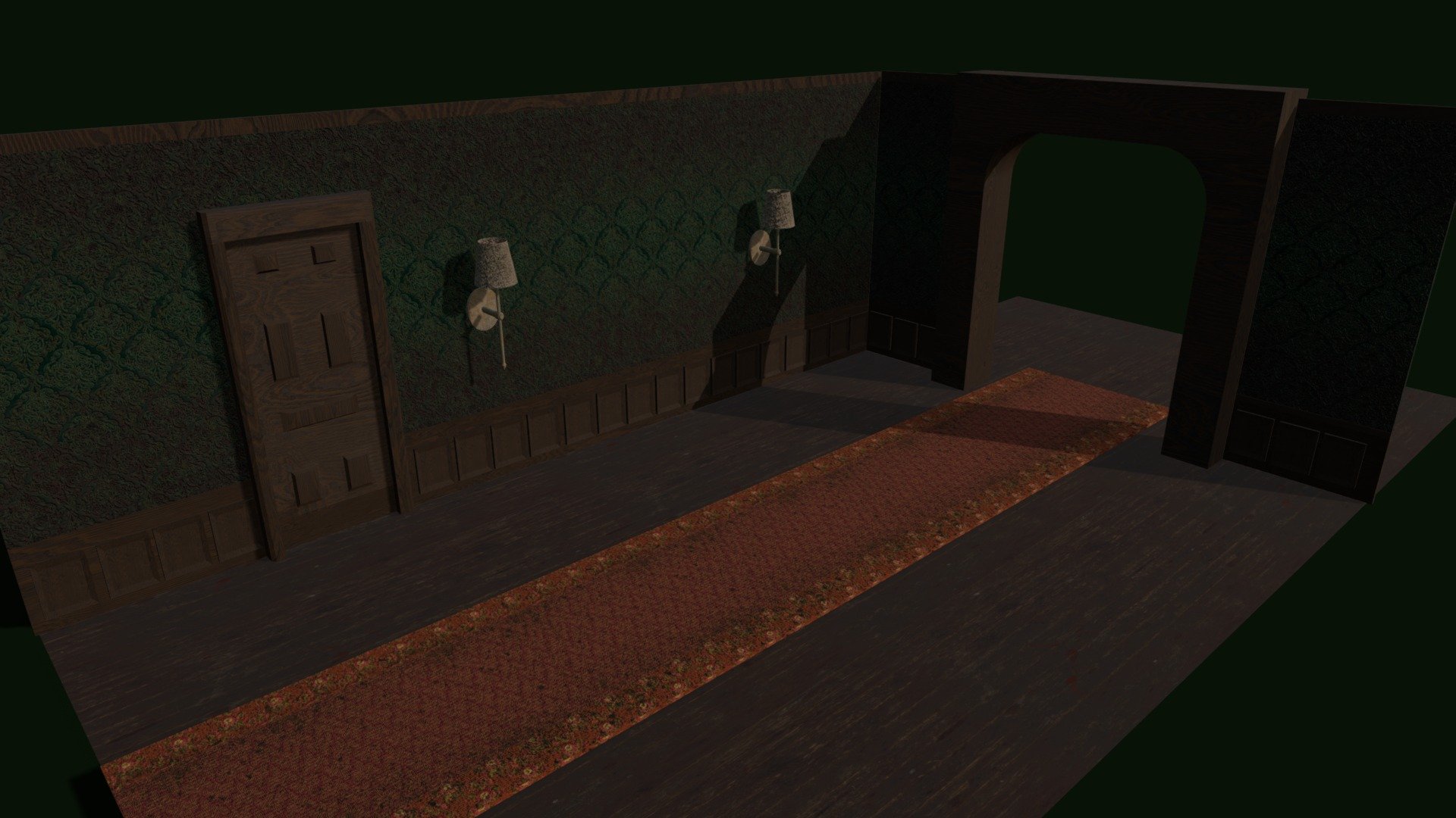 Old Timey Environment - 3D model by AshleyHall12345 [ec319bd] - Sketchfab