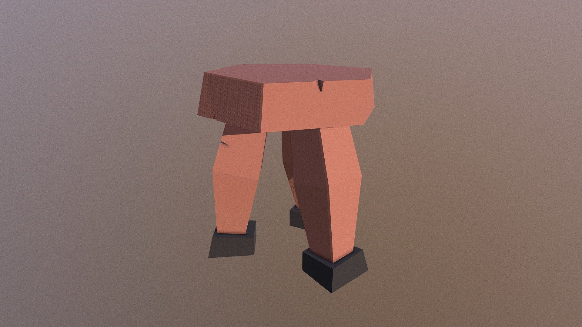 Low-poly bench - 3D model by Paulo Martins (@mrtzera) [ec31c40] - Sketchfab
