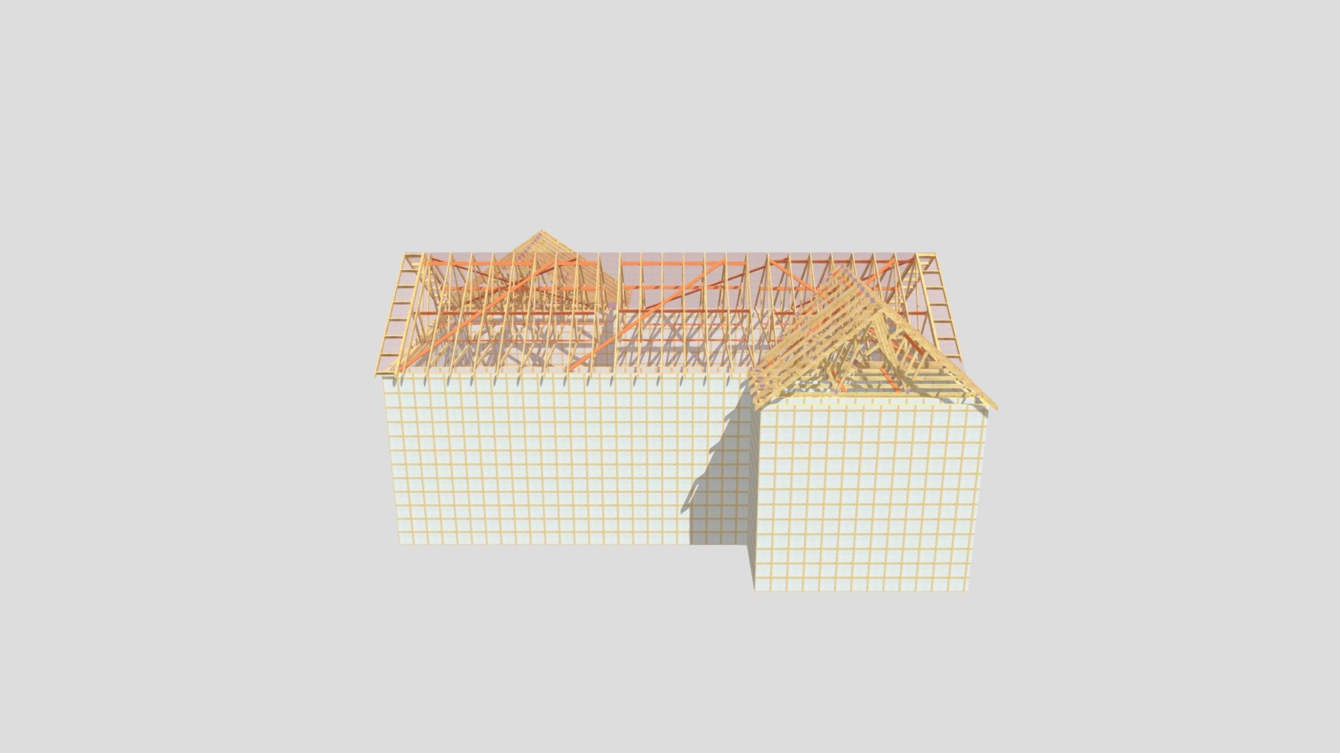 Proposed_ House_ Roof_KR - Download Free 3D model by Ballyglasstruss ...