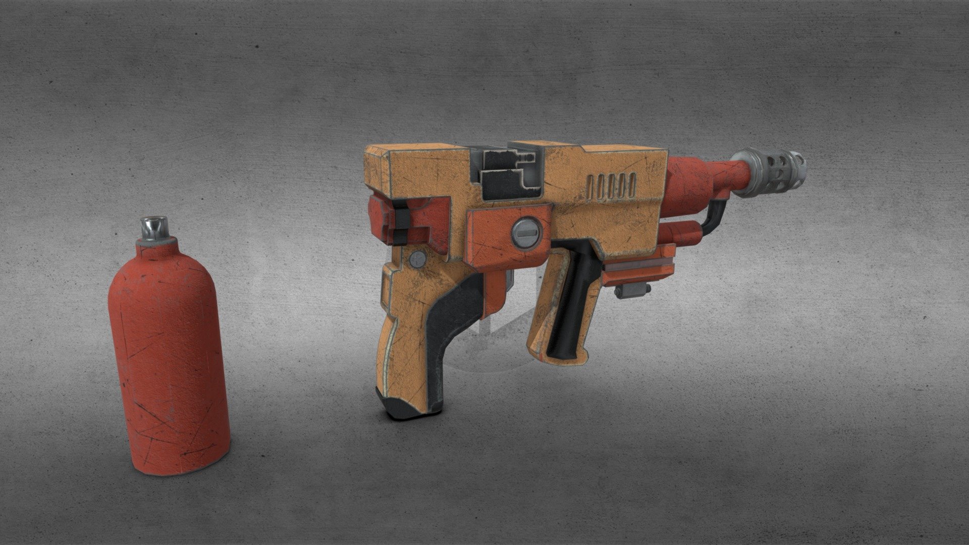 flame thrower - Download Free 3D model by ForevereQ [ec33ae9] - Sketchfab