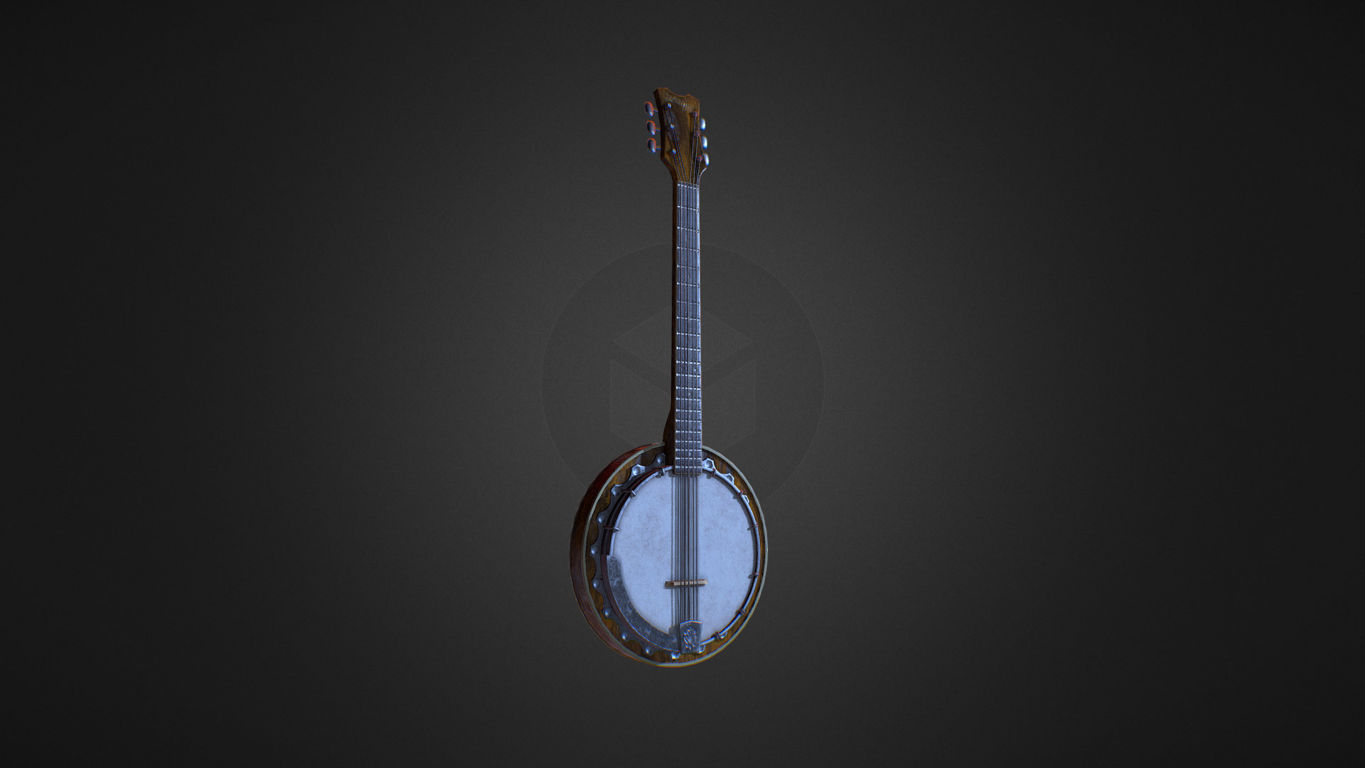 banjo - 3D model by BWilkinson [ec34af7] - Sketchfab