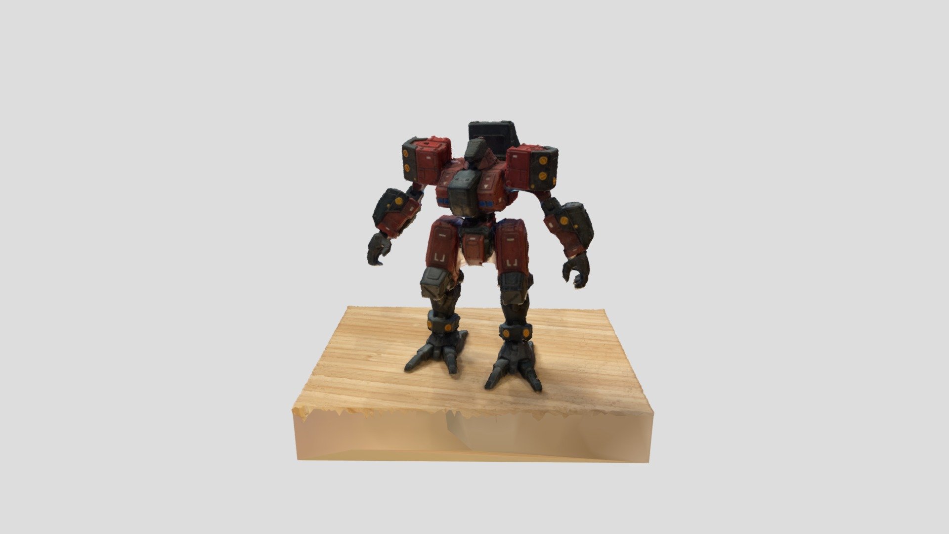 Mecha Toy Scan - Download Free 3D model by rocketmark [ec34dbe] - Sketchfab