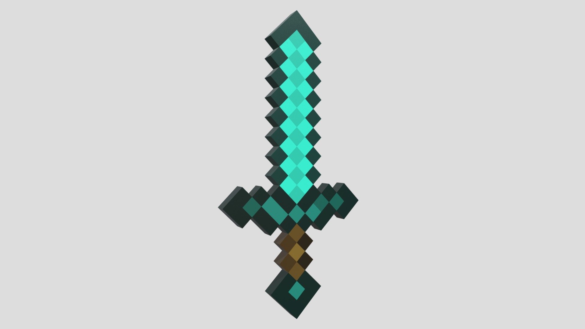 Minecraft Sword - Download Free 3D model by Esther3D [ec3650b] - Sketchfab