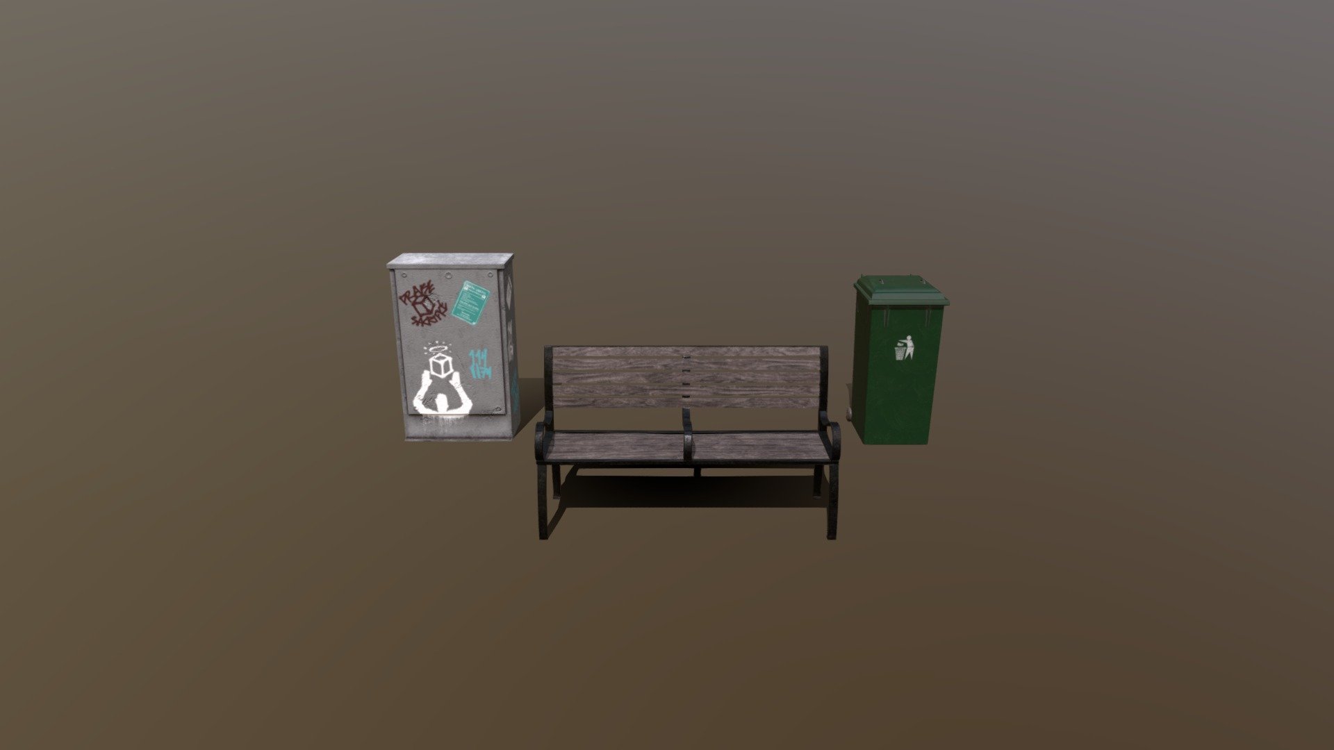 Street Props - Download Free 3D model by Mikael Beane (@mikaelrune ...