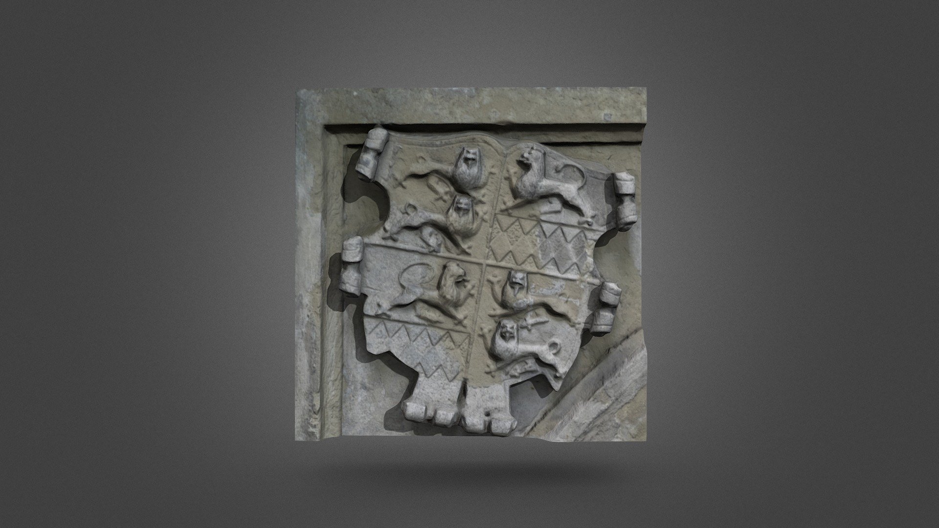 Escudo de Luis Casimiro de Hohenhole, Neuenstein - 3D model by Héctor ...