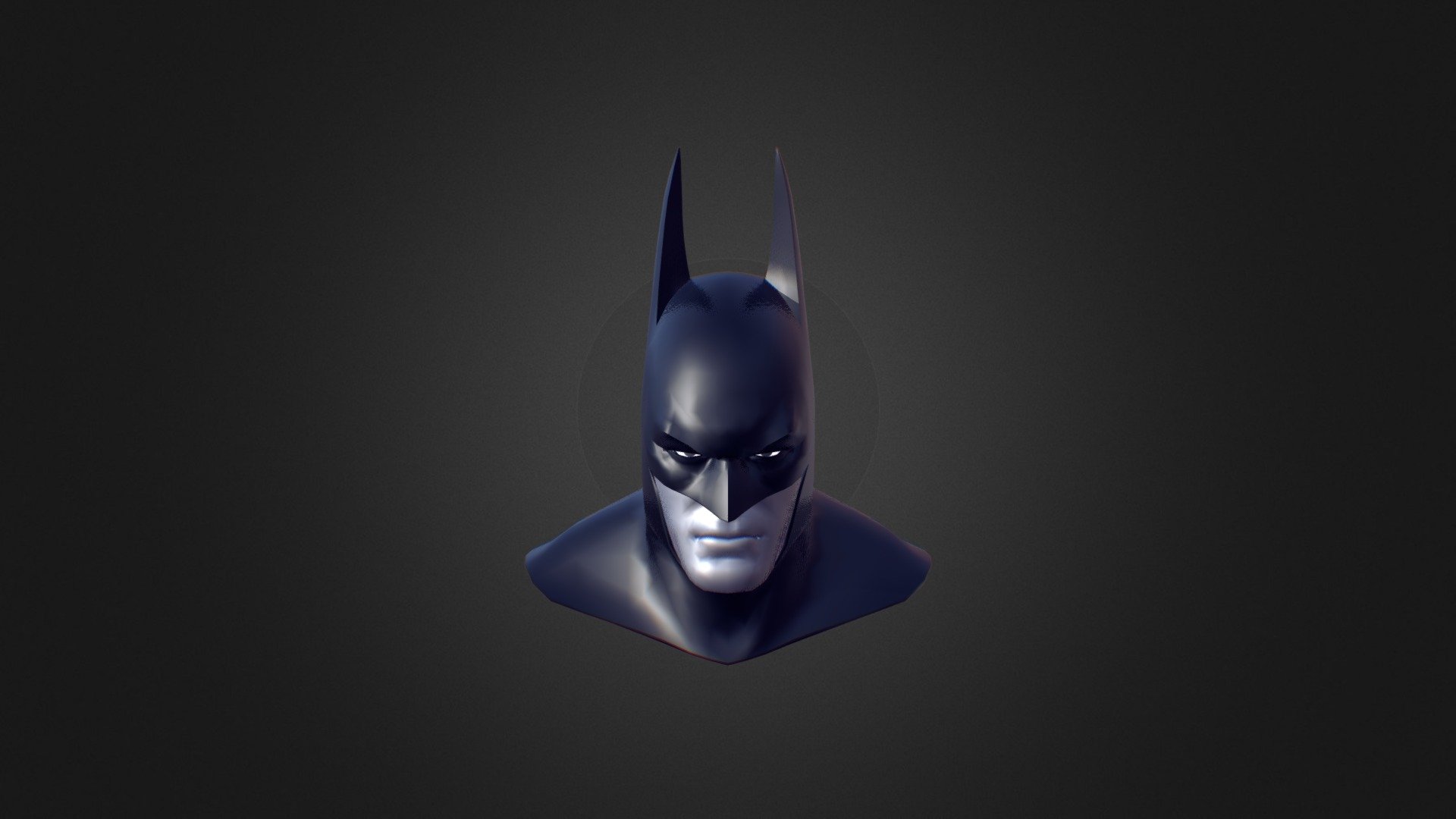 Batman Face1 - 3D model by devabrata.sinha [ec389ad] - Sketchfab