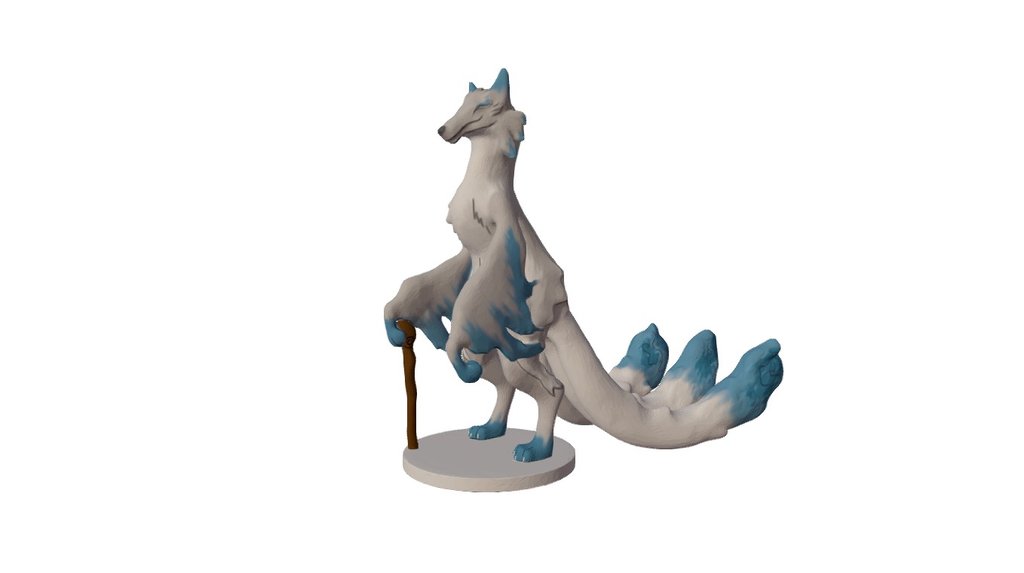 #271 - Alien Fox - Alana Herrera - 3D model by 3D Art Geeks (@kcs ...