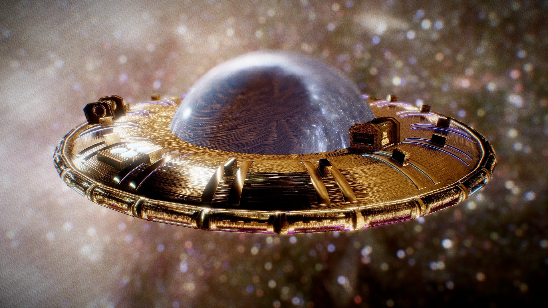 UFO - Download Free 3D model by Tiko (@tikoavp) [ec394a3] - Sketchfab
