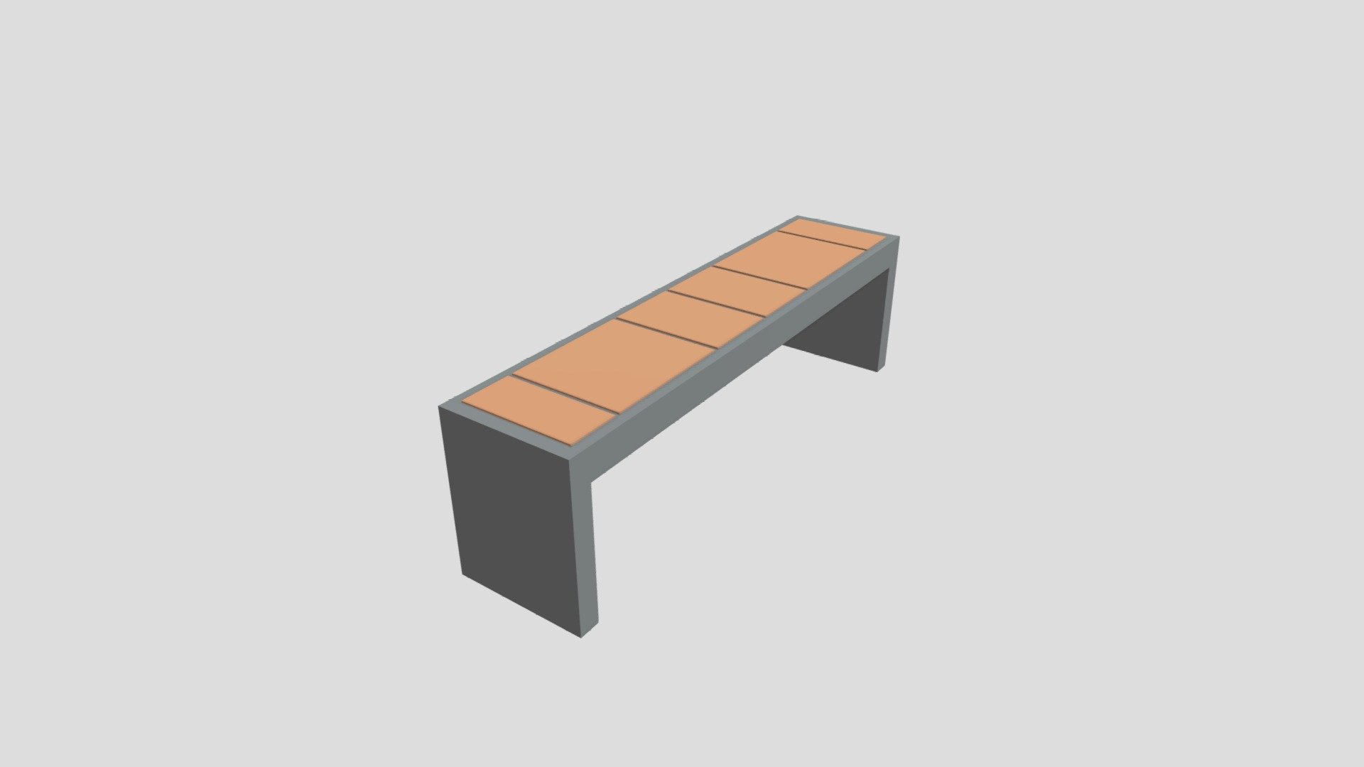 Bench low poly - Download Free 3D model by raffiramadhan [ec398fa ...