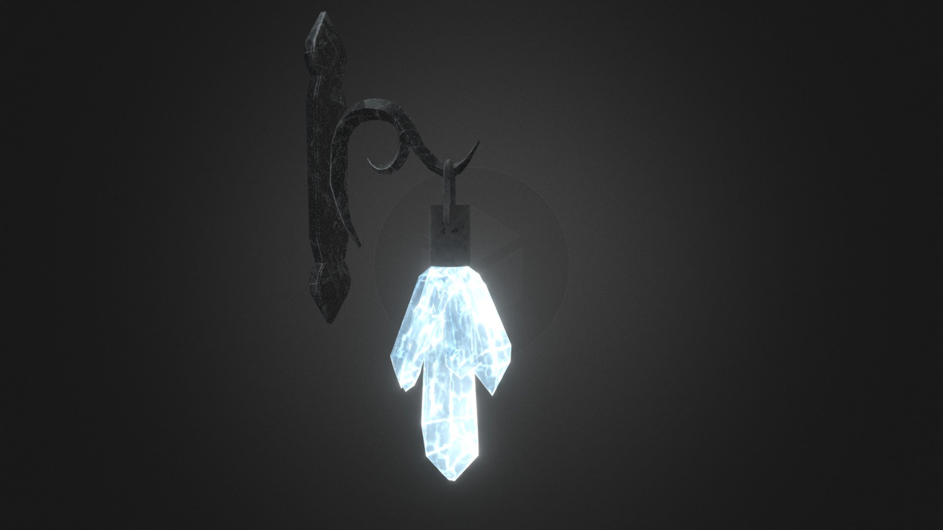 Crystal Lamp WIP - 3D model by RunemarkStudio [ec3b180] - Sketchfab