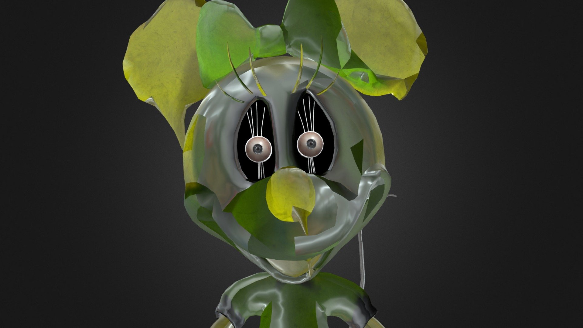 FNATI Photo Negative Minnie - Download Free 3D model by Mortimer ...