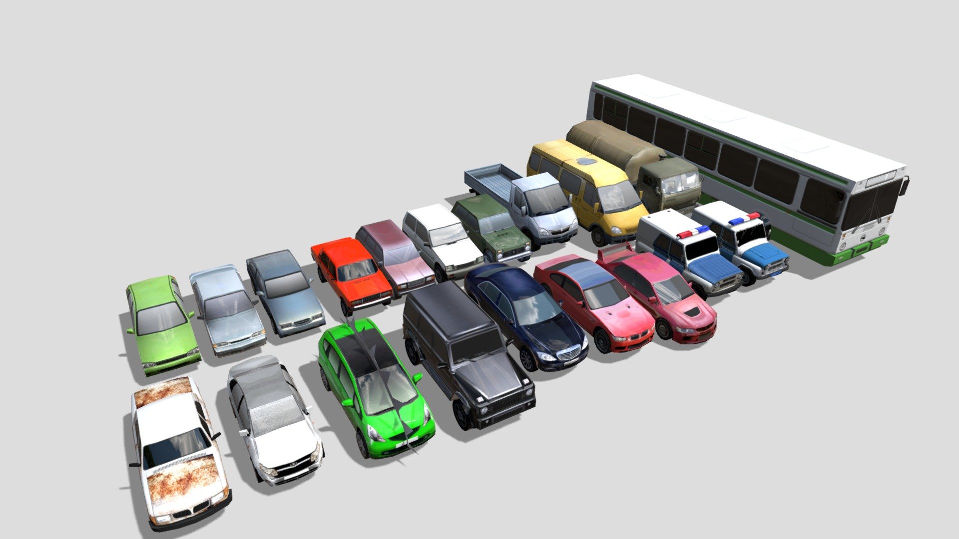 Voyage 3: Outlaw Playable & NPC Vehicles - Download Free 3D model by ...