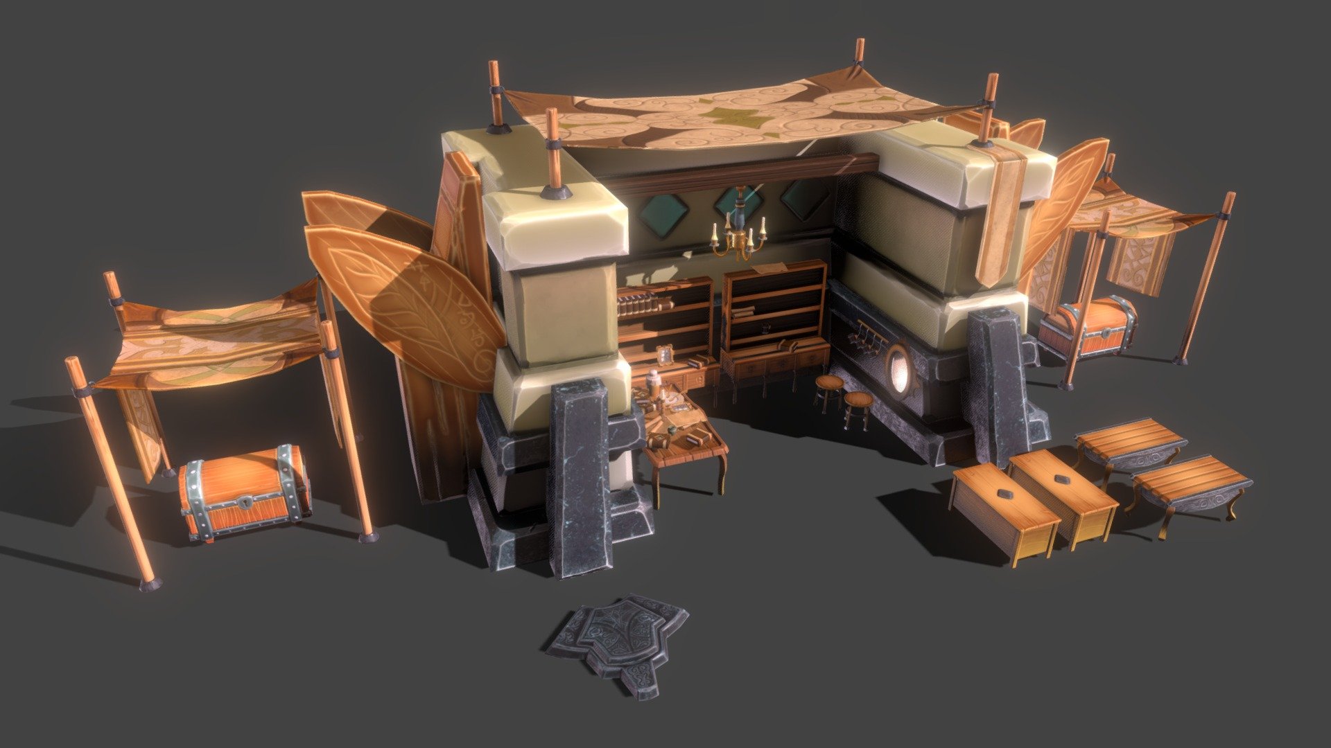 A Shop - 3D model by Sukuk (@milask333) [ec3c8de] - Sketchfab